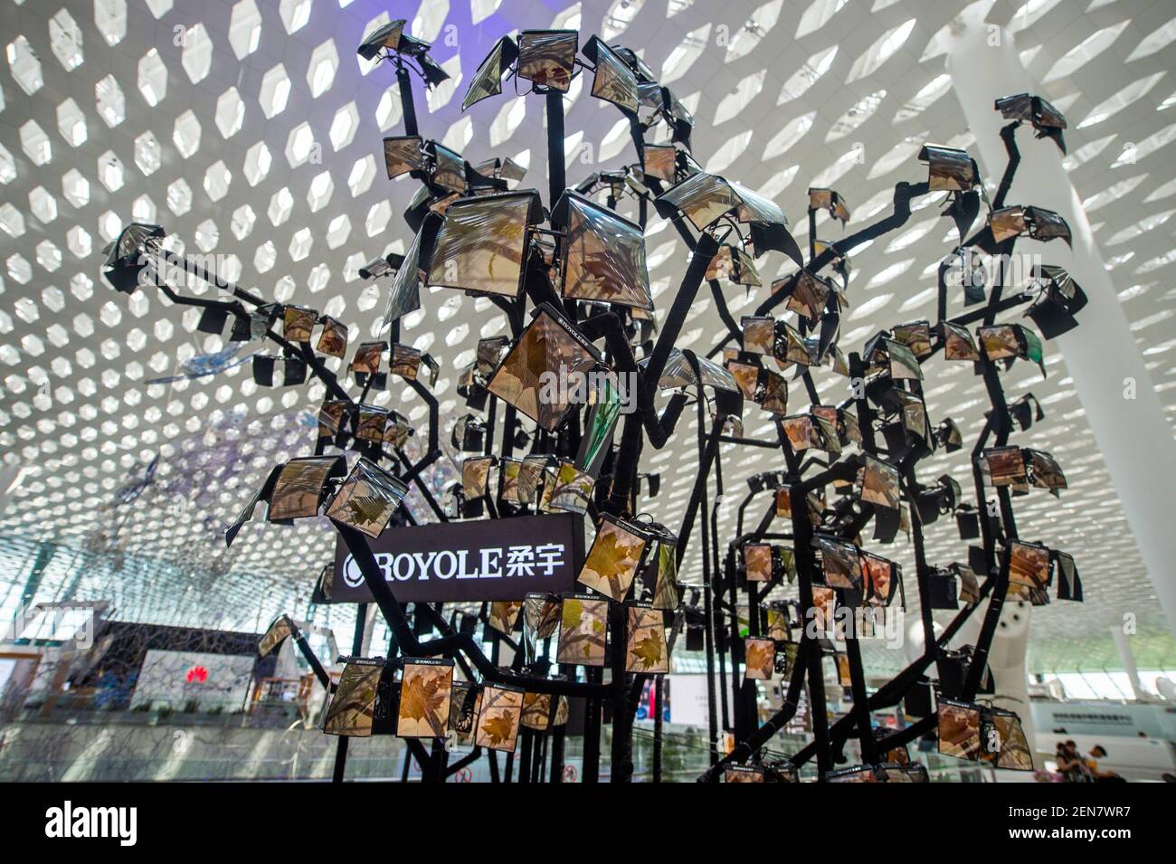 400 foldable devices launched by Royole Corp, a manufacturer of ...