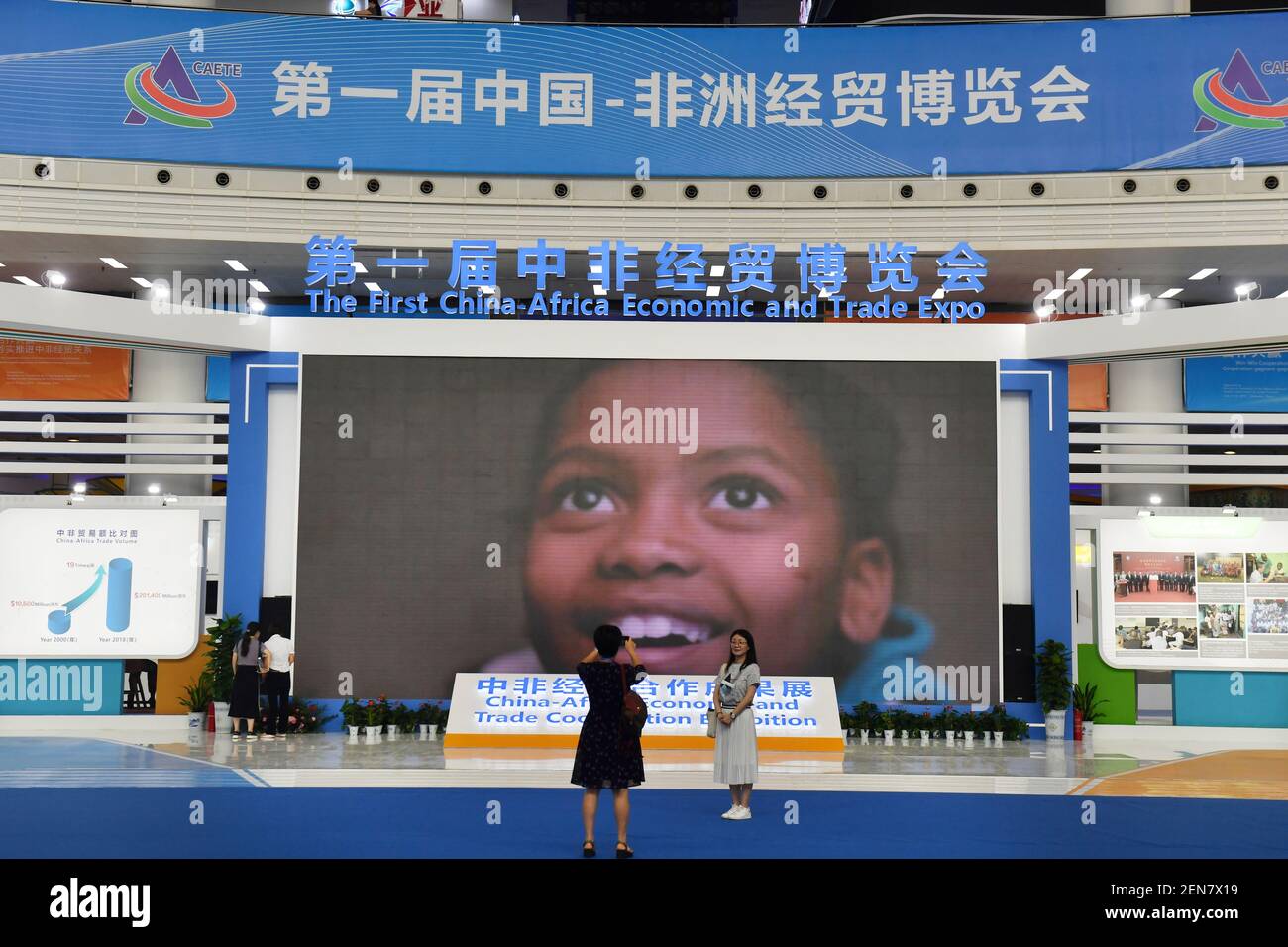 Chinese Workers Prepare Ahead Of The First China Africa Economic And