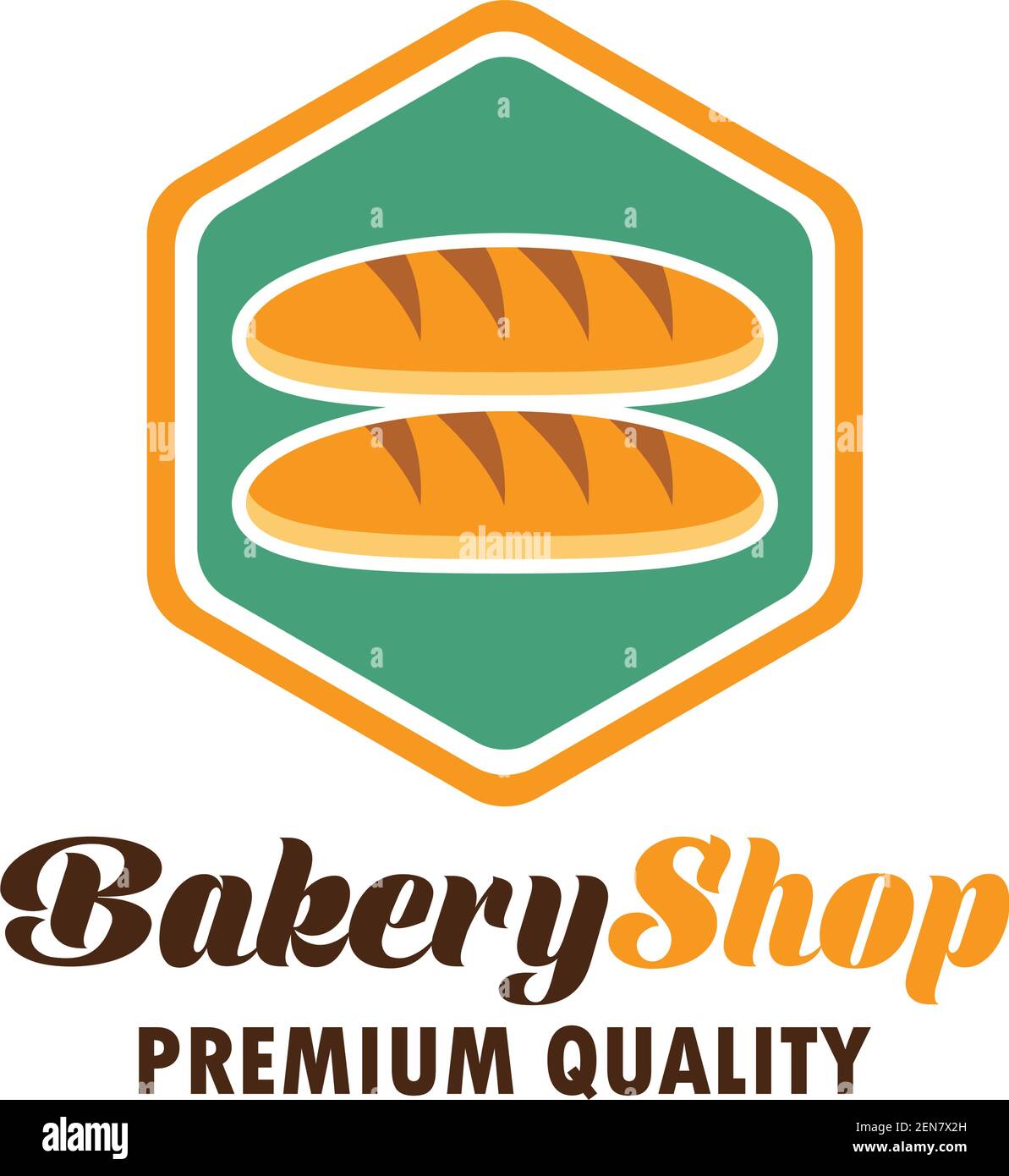 bakery logo with text space for your slogan tagline, vector ...