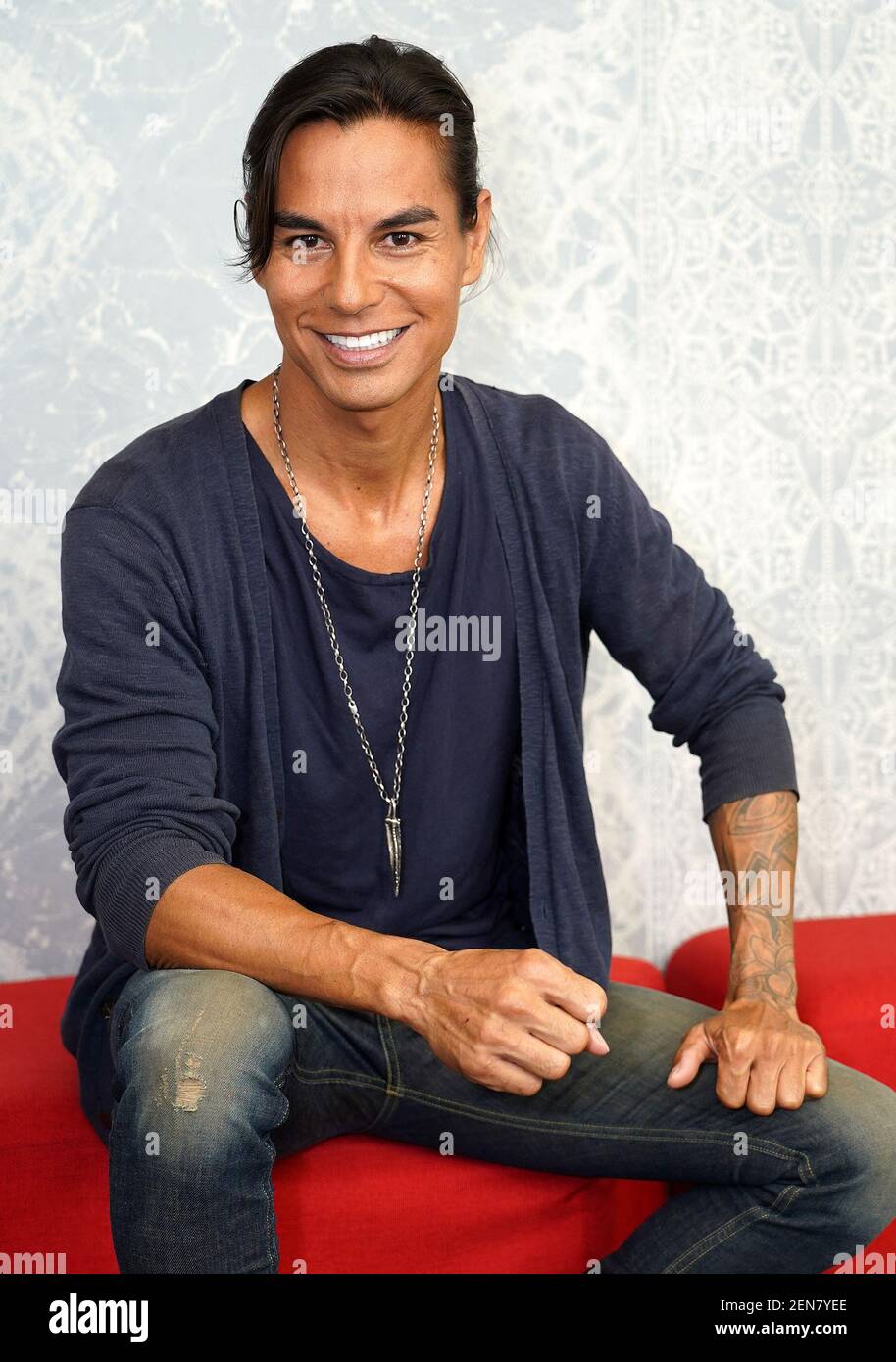 MIAMI, FL - JUN 28: Julio Iglesias Jr. poses for a portrait back stage ...