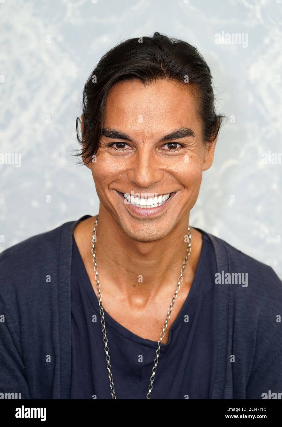 MIAMI, FL - JUN 28: Julio Iglesias Jr. poses for a portrait back stage ...