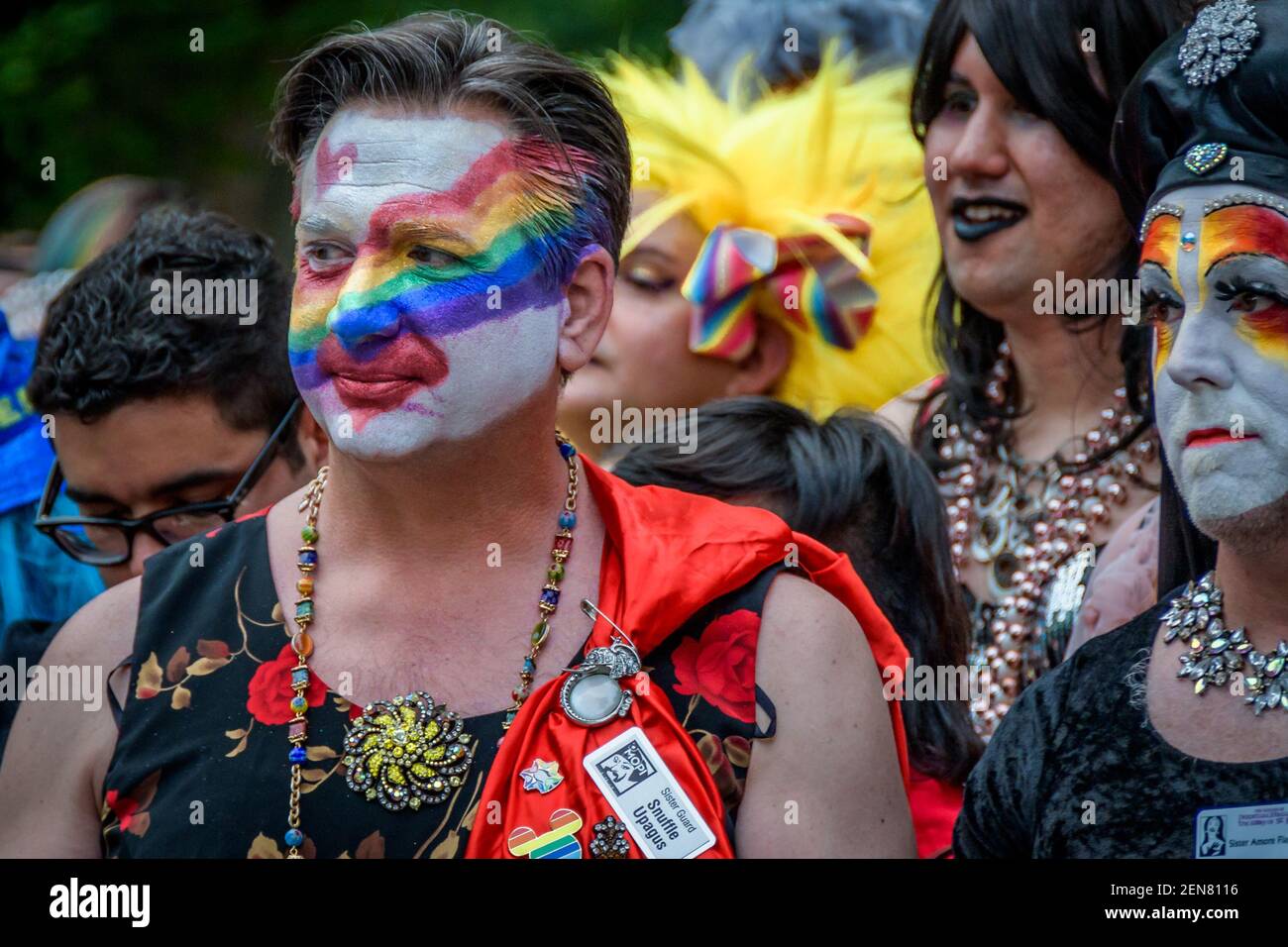 Hundreds Of Drag Queens filled the streets for the New York City Drag ...
