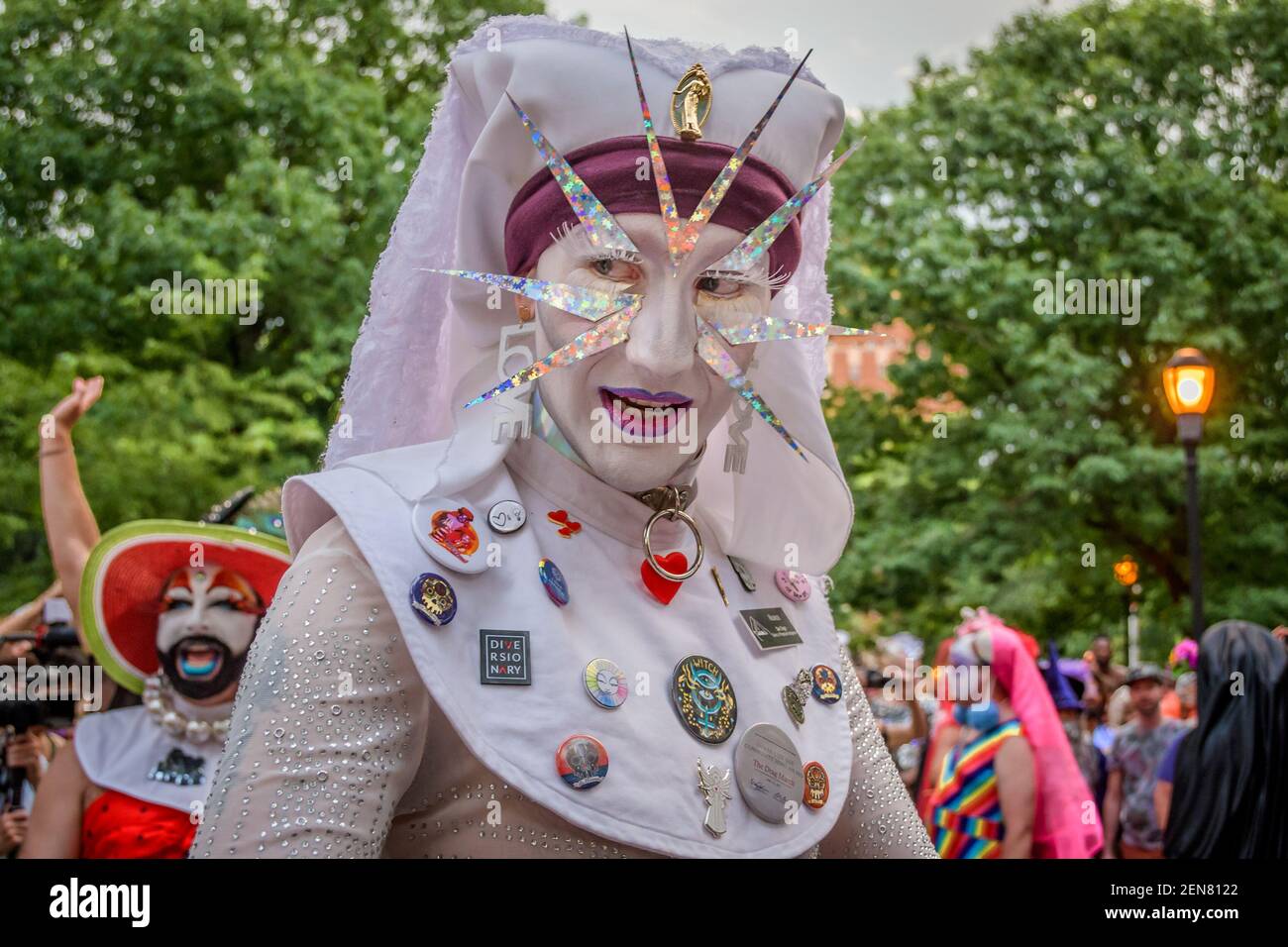 Hundreds Of Drag Queens filled the streets for the New York City Drag ...