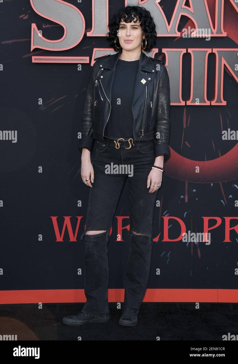 Rumer Willis arrives at Netflix's STRANGER THINGS 3 World Premiere held ...