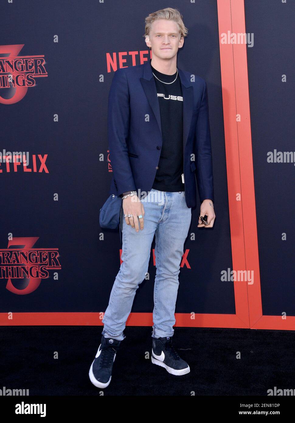 Cody Simpson arrives at Netflix's STRANGER THINGS 3 World Premiere held ...