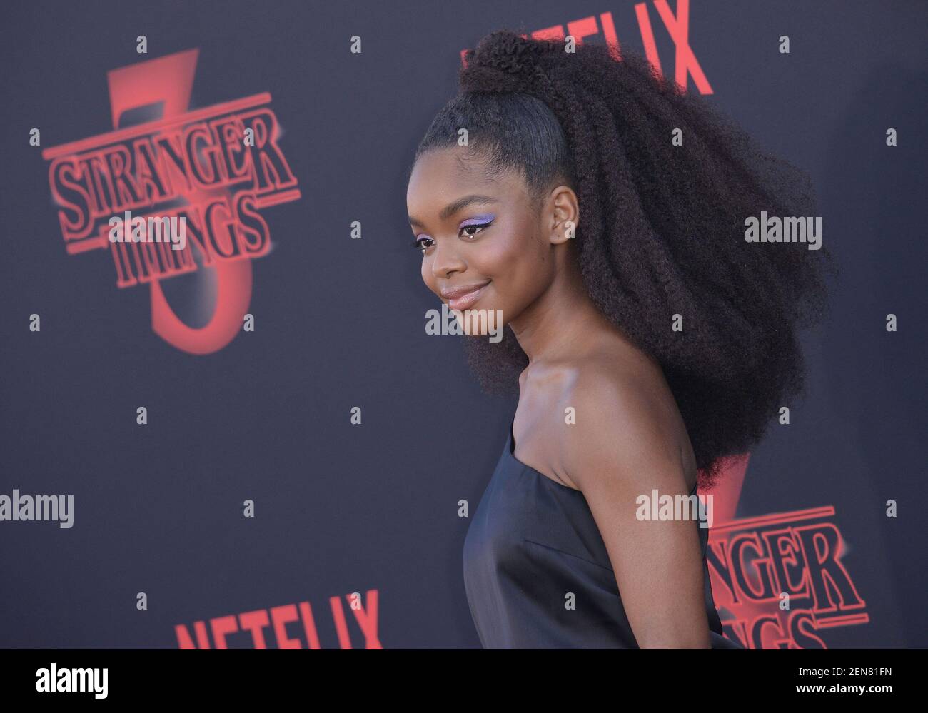 Marsai Martin arrives at Netflix's STRANGER THINGS 3 World Premiere ...