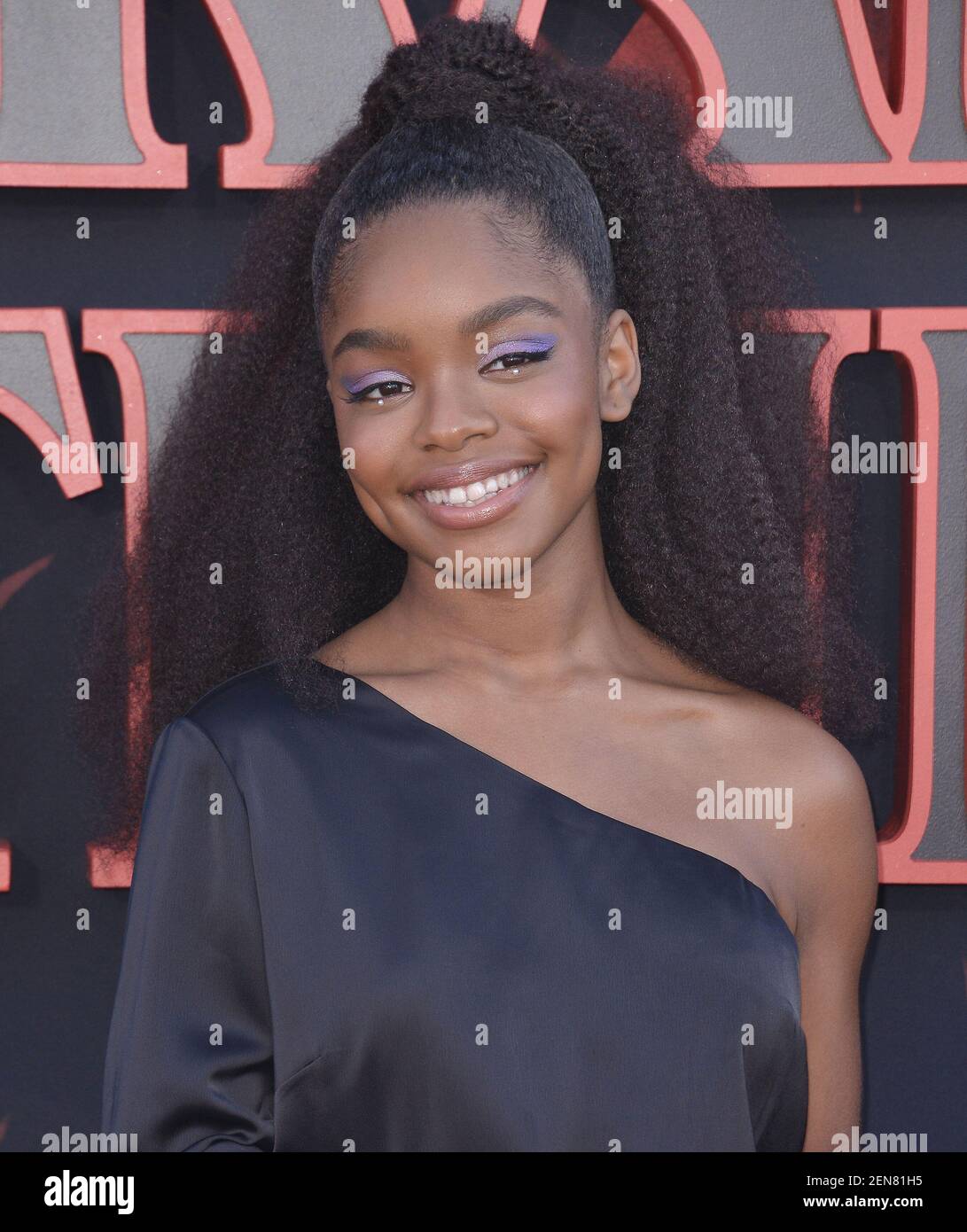 Marsai Martin arrives at Netflix's STRANGER THINGS 3 World Premiere ...