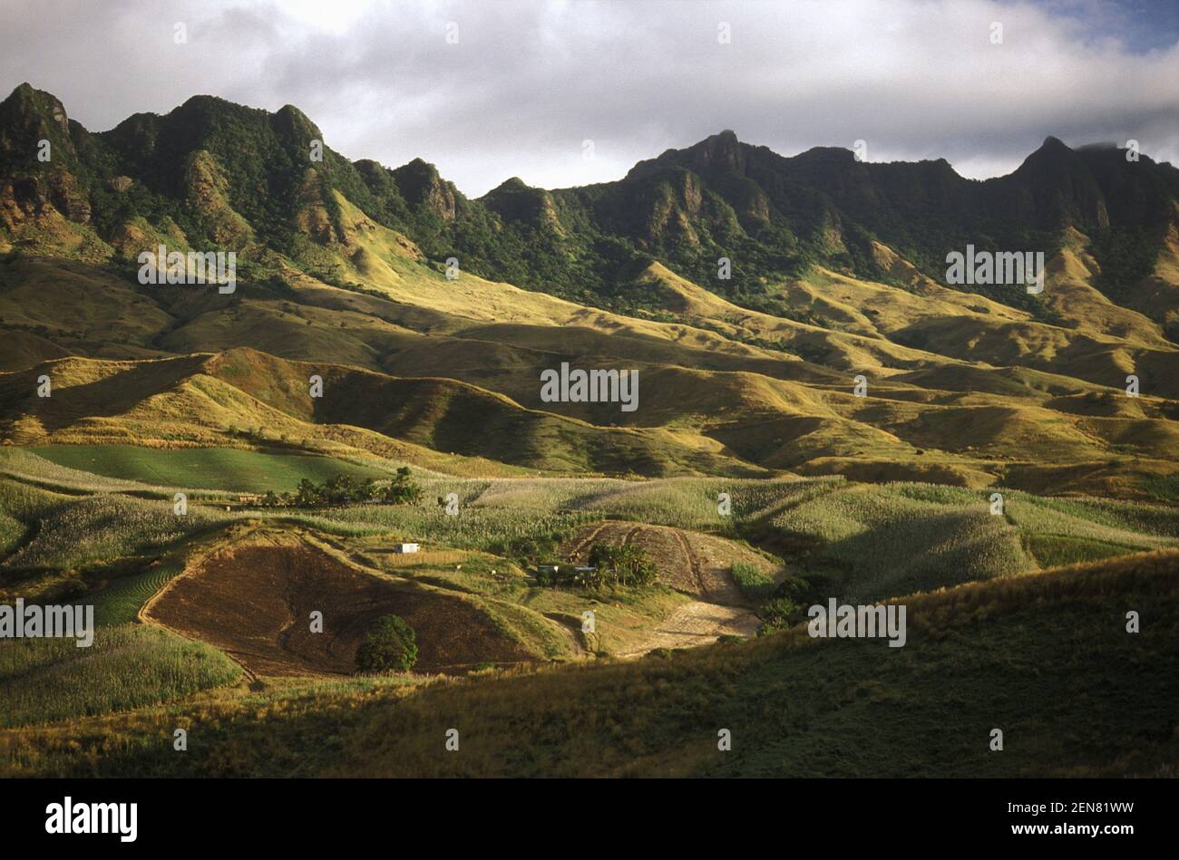 On Fiji’s largest island, Viti Levu, the Nakauvadra Range - Source of ...