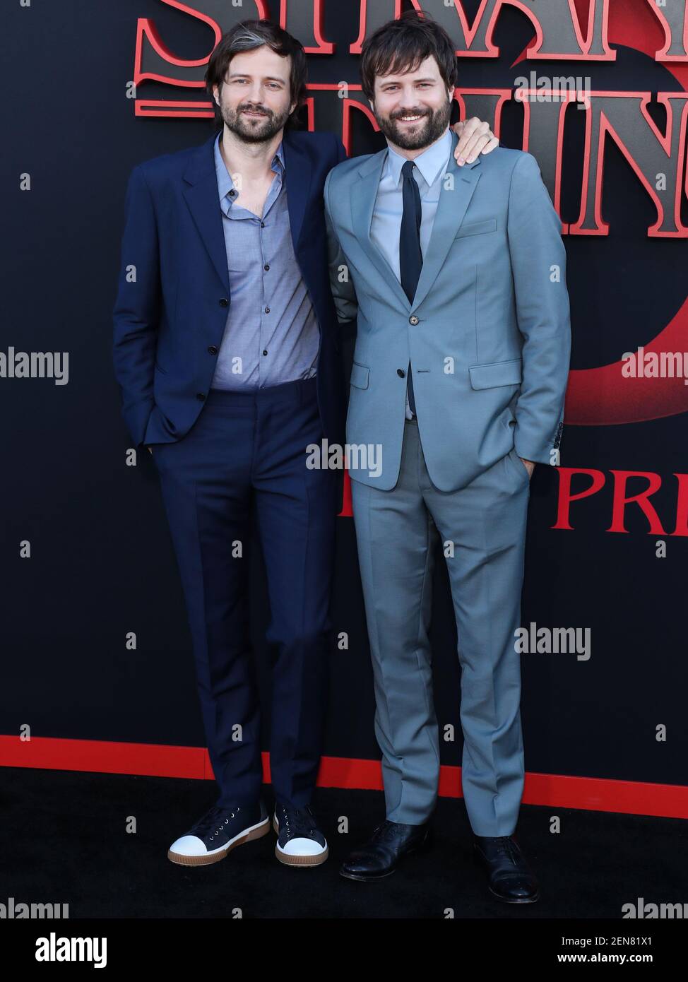 SANTA MONICA, LOS ANGELES, CALIFORNIA, USA - JUNE 28: Matt Duffer and ...