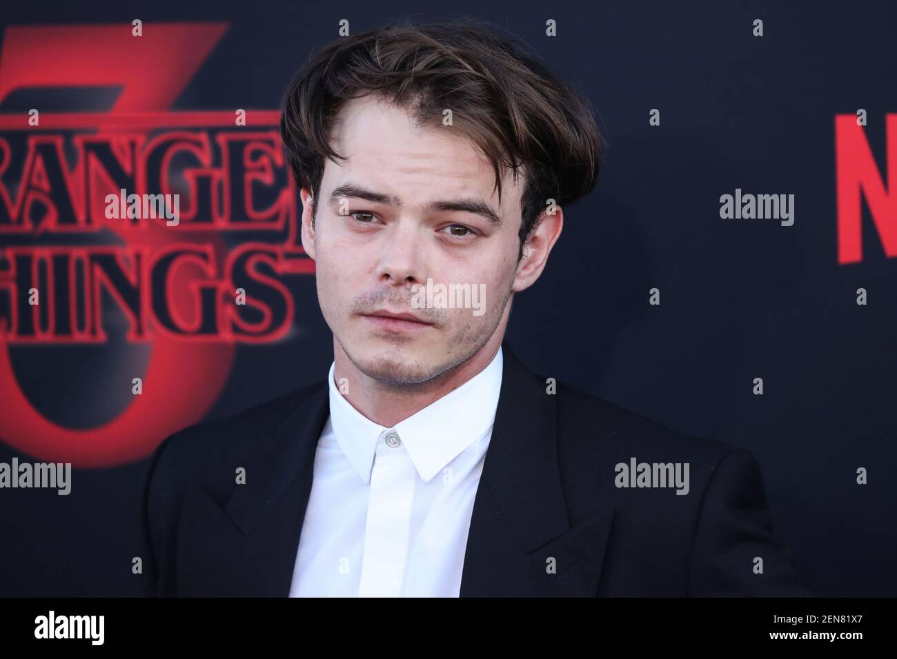 SANTA MONICA, LOS ANGELES, CALIFORNIA, USA - JUNE 28: Actor Charlie ...