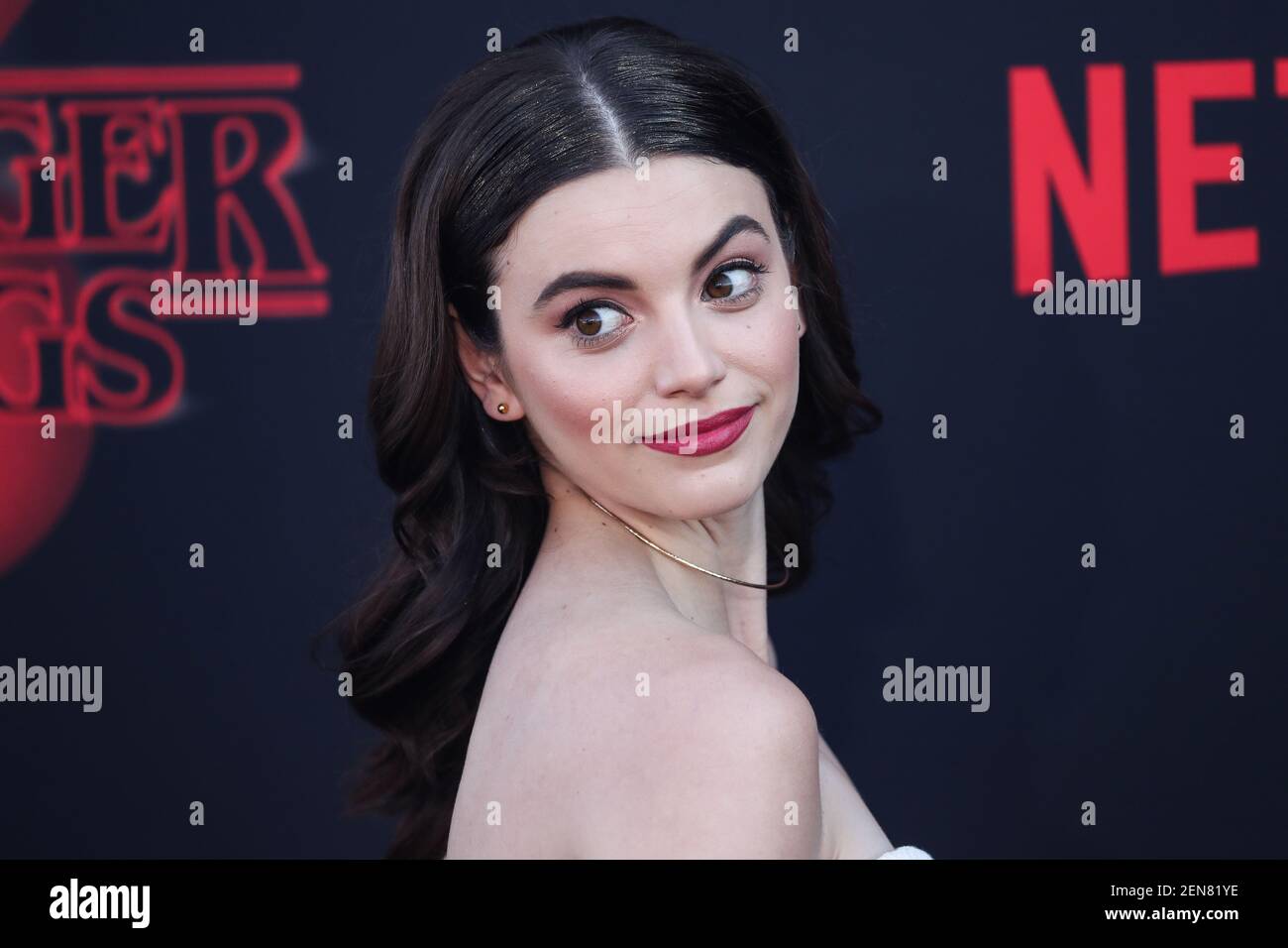 SANTA MONICA, LOS ANGELES, CALIFORNIA, USA - JUNE 28: Actress Francesca ...