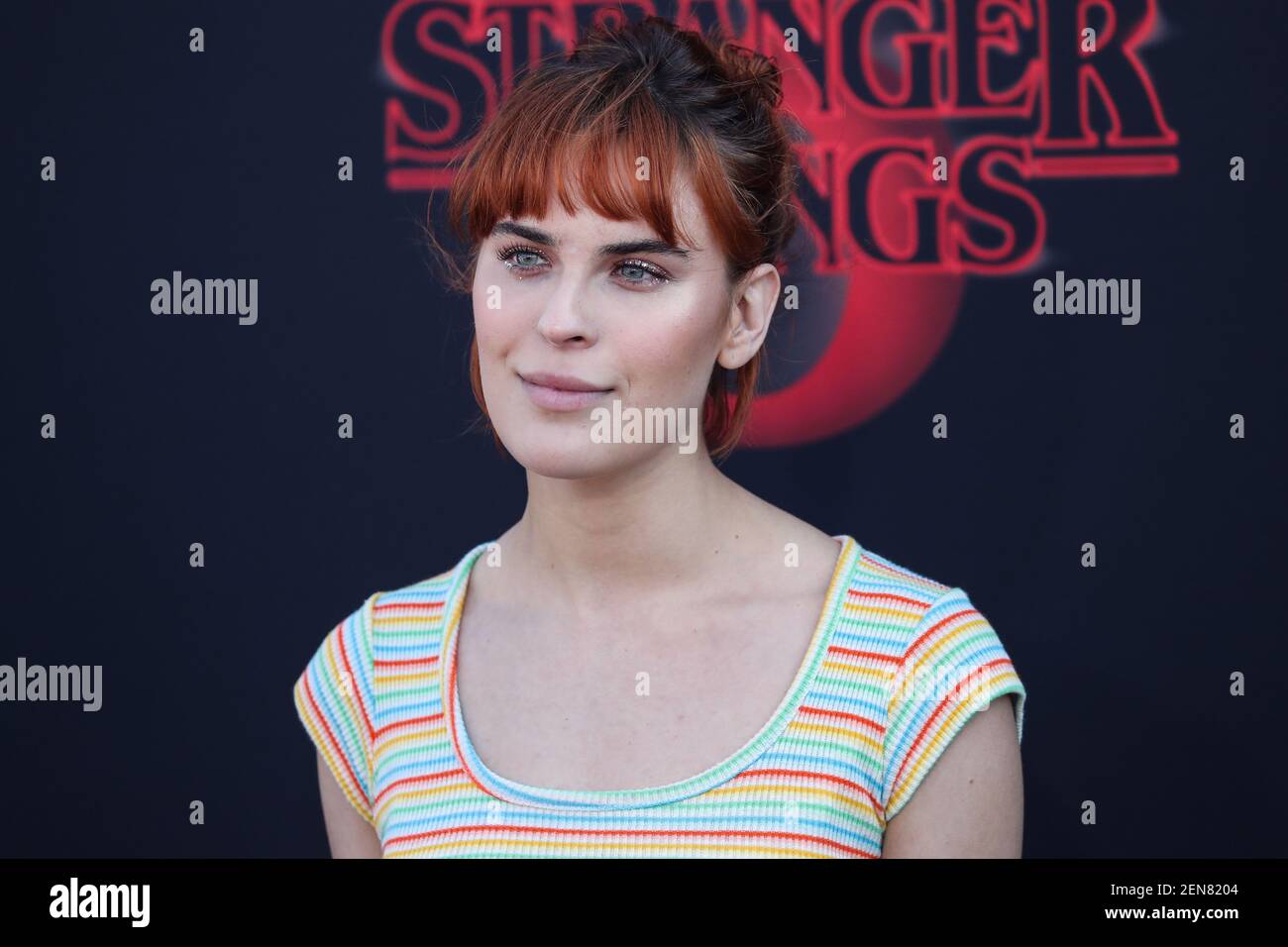 SANTA MONICA, LOS ANGELES, CALIFORNIA, USA - JUNE 28: Actress Tallulah ...