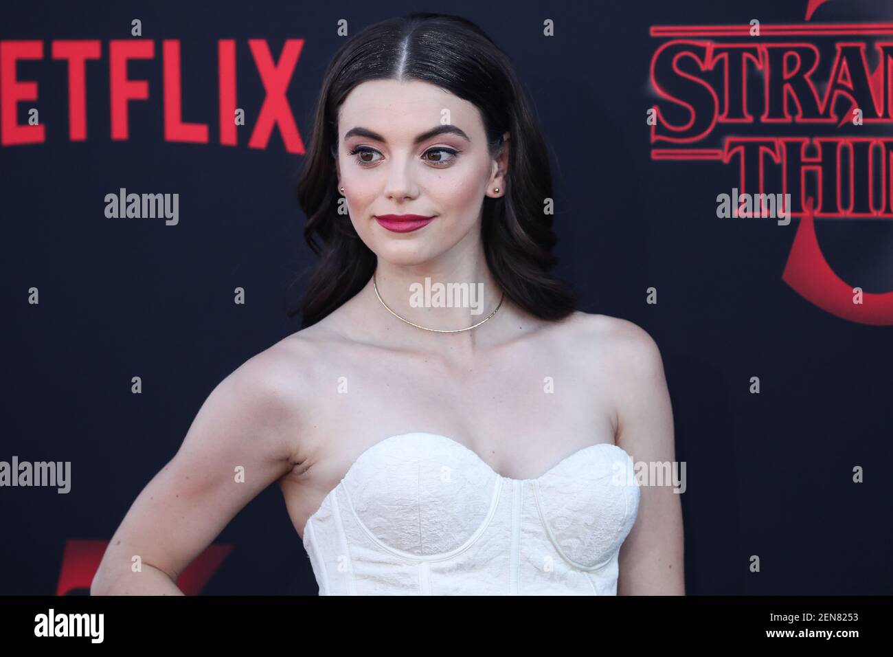 SANTA MONICA, LOS ANGELES, CALIFORNIA, USA - JUNE 28: Actress Francesca ...