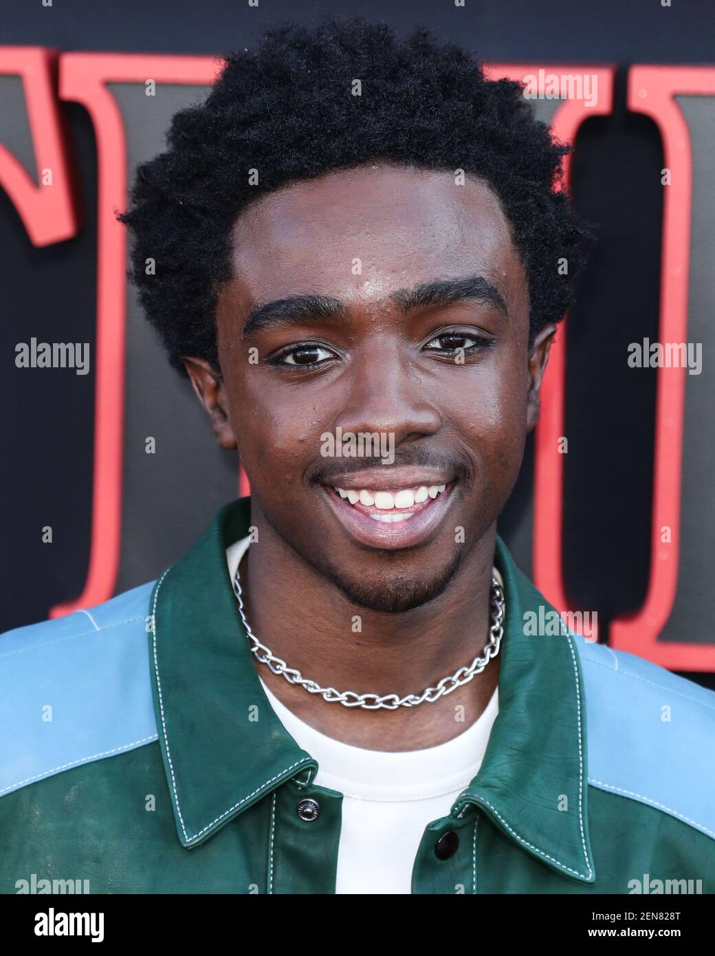 SANTA MONICA, LOS ANGELES, CALIFORNIA, USA - JUNE 28: Actor Caleb ...