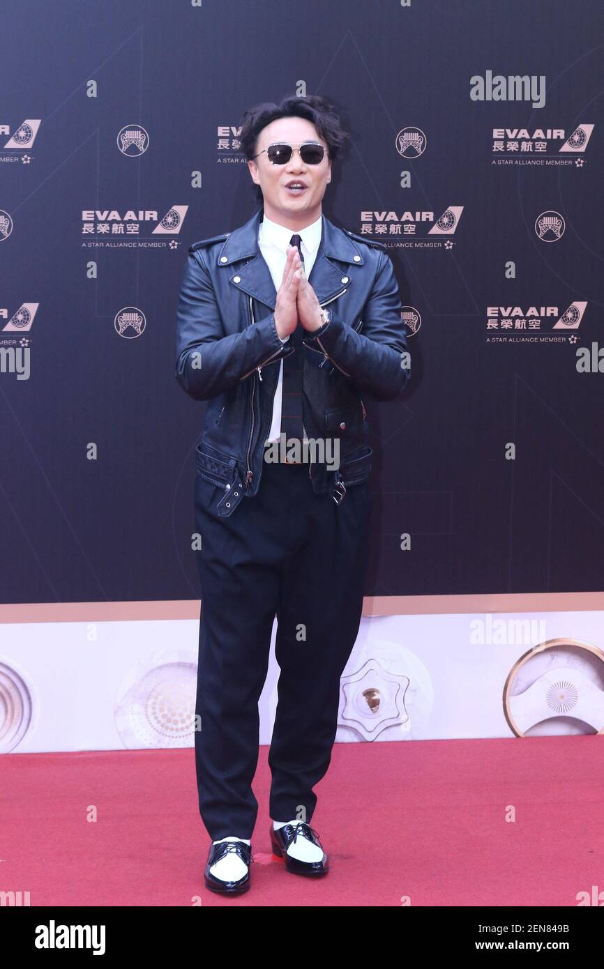 Hong Kong singer and actor Eason Chan Yick-shun poses on the red carpet ...