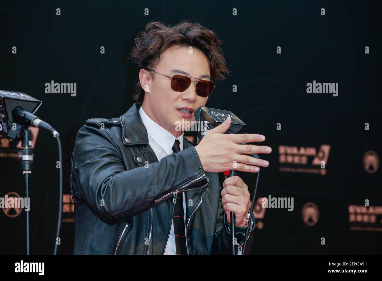 **TAIWAN OUT**Hong Kong singer and actor Eason Chan Yick-shun poses on ...