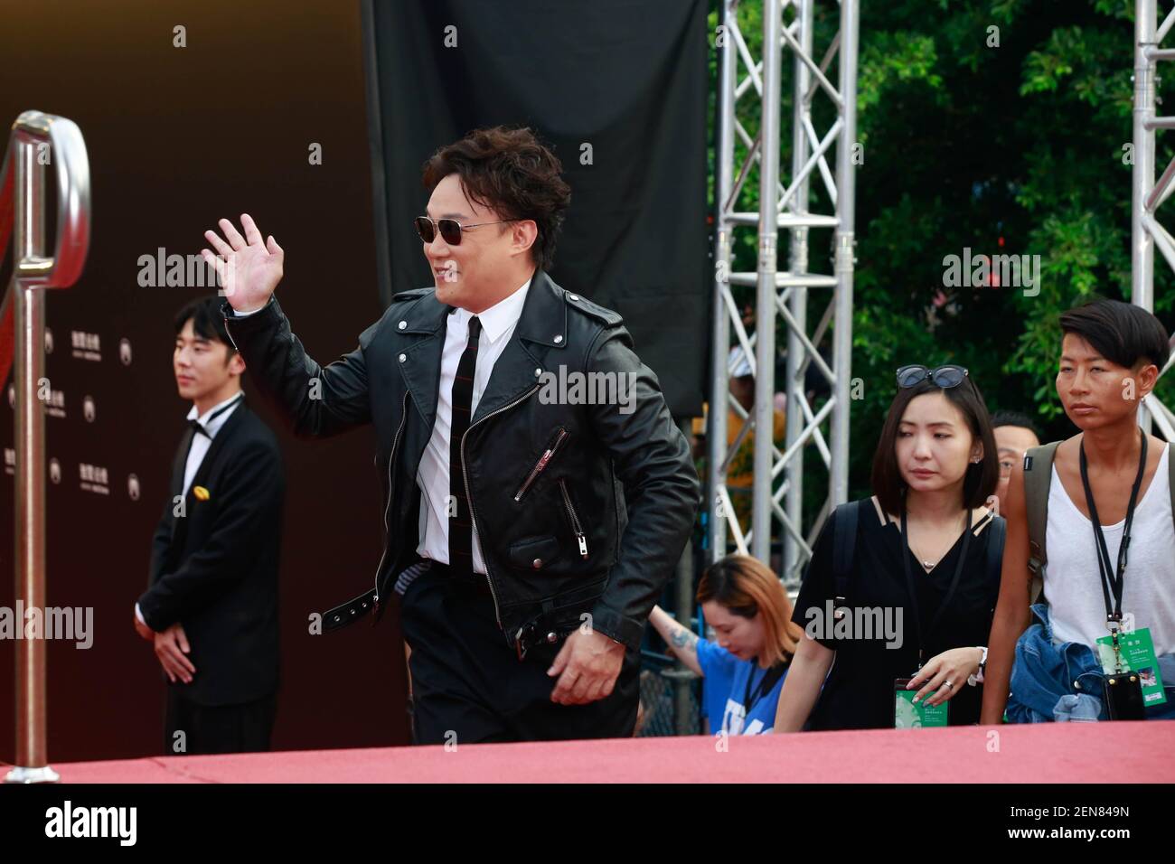 **TAIWAN OUT**Hong Kong singer and actor Eason Chan Yick-shun poses on ...