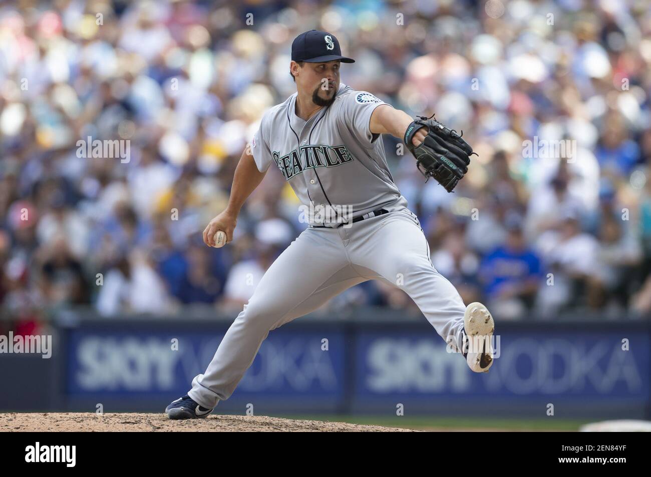 June 27, 2019: Seattle Mariners relief pitcher Dan Altavilla #53 ...