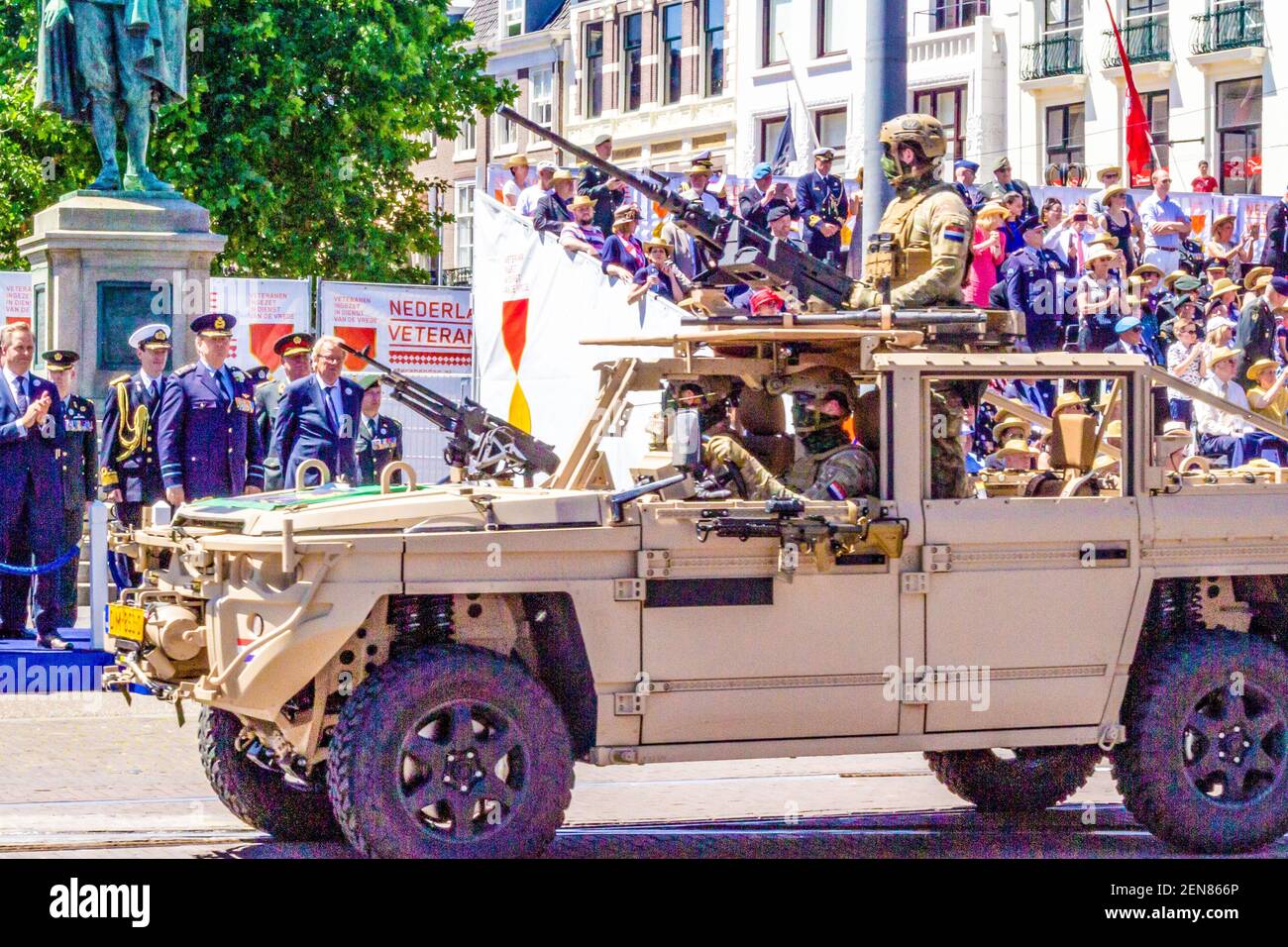 King Willem Allexander during Dutch Veterans Day, The Hague. The ...