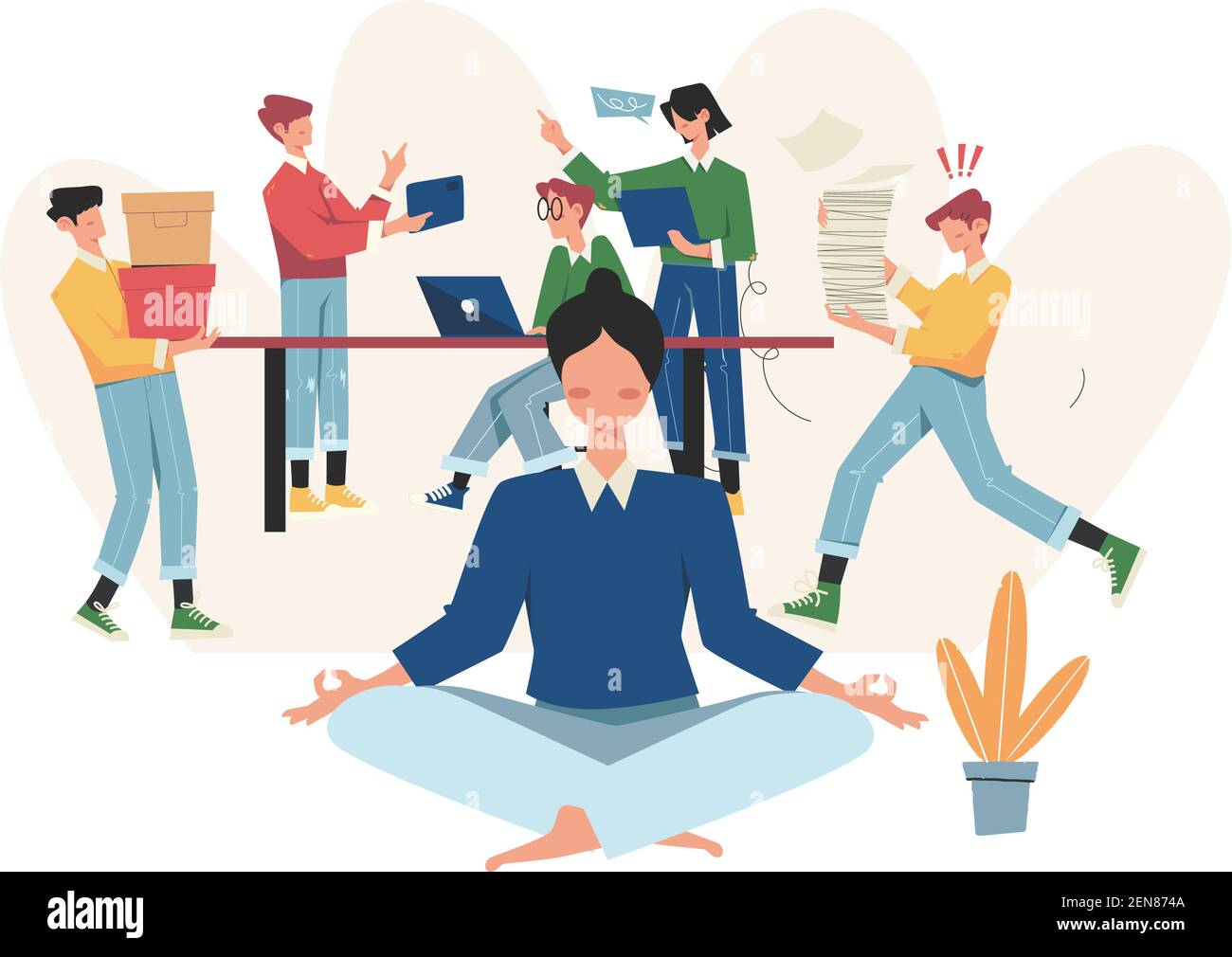 Meditation during work break health benefits of start and idea search ...