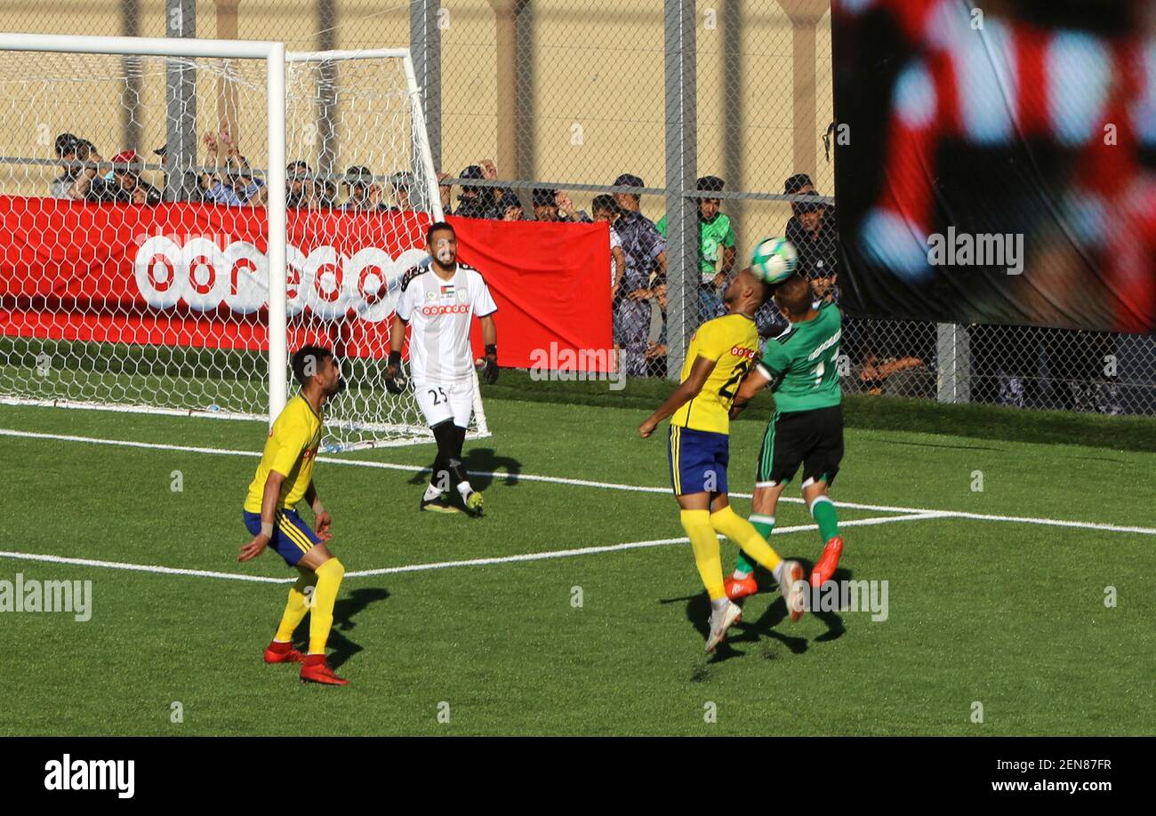 The Palestinians play the "Rafah Services Club" with a guest of "Balata ...
