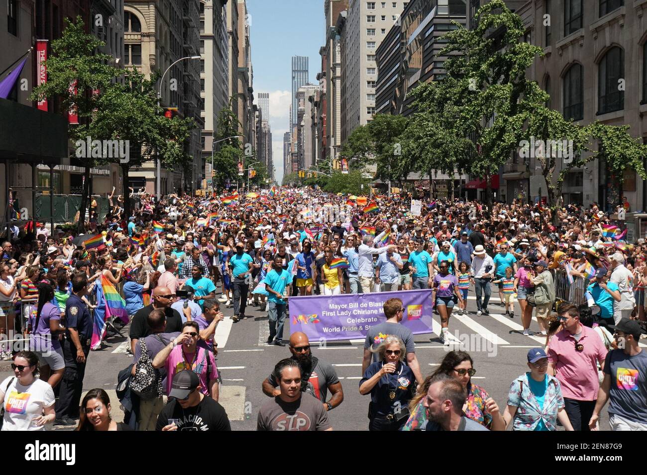 The 2019 NYC WORLD PRIDE PARADE, and 50th Anniversary of Stonewall ...