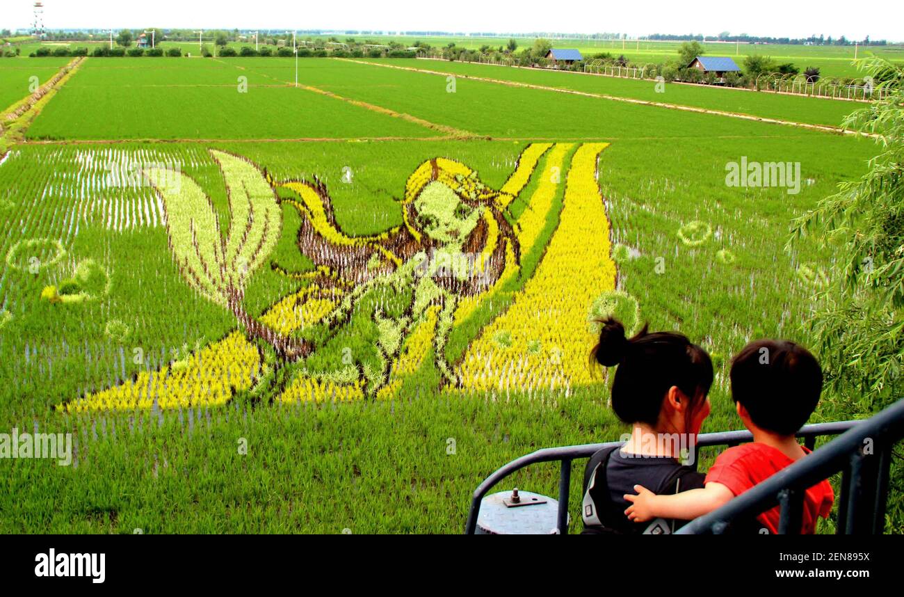 Tanbo art "The mermaid" (Photo by /Sipa USA Stock Photo - Alamy