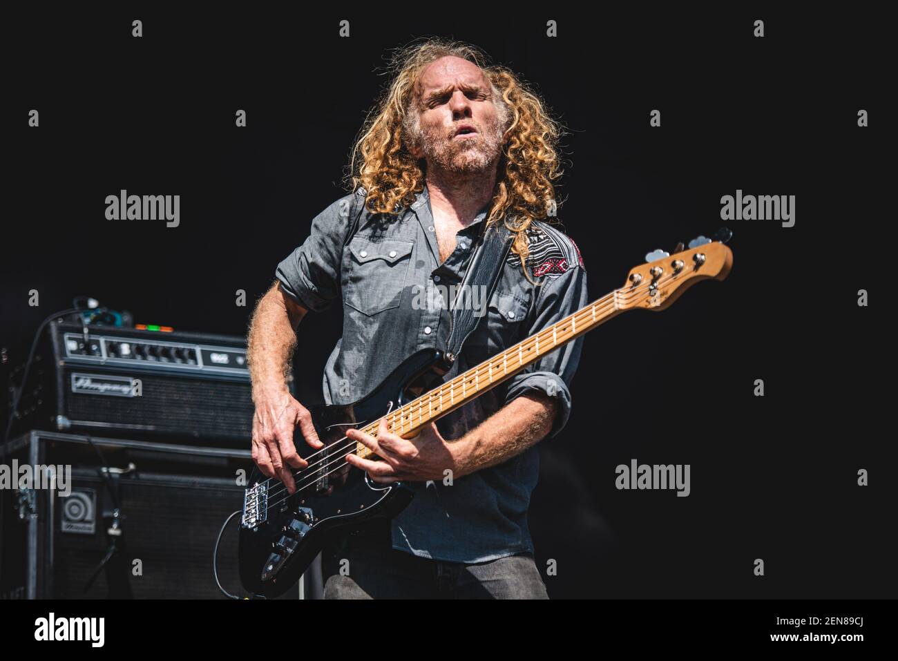 Mike Dean, bassist of the American heavy metal band Corrosion Of ...