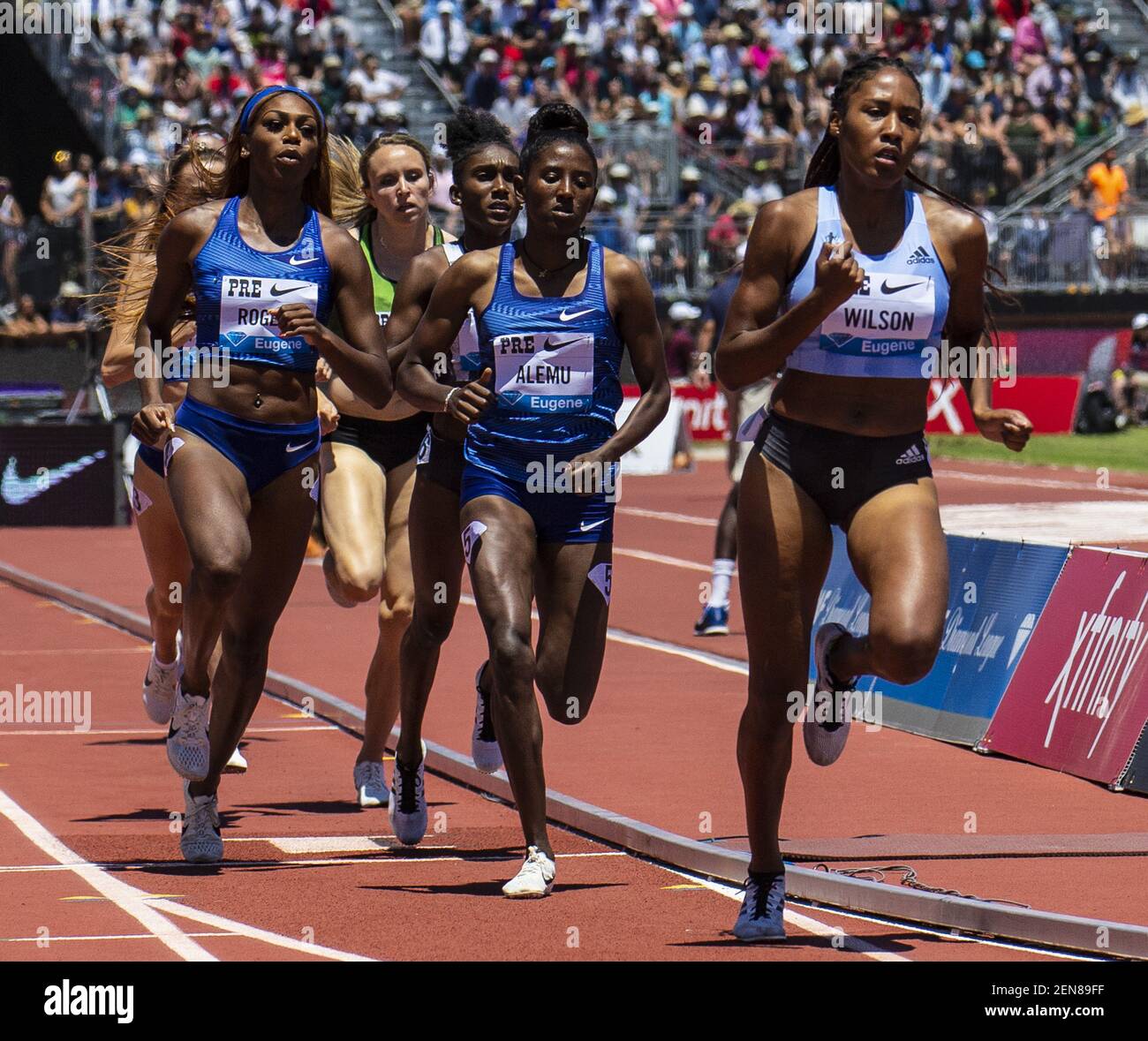 Jun 30, 2019 Stanford, CA : Ajee Wilson, Habitam Alemu and Raevyn ...