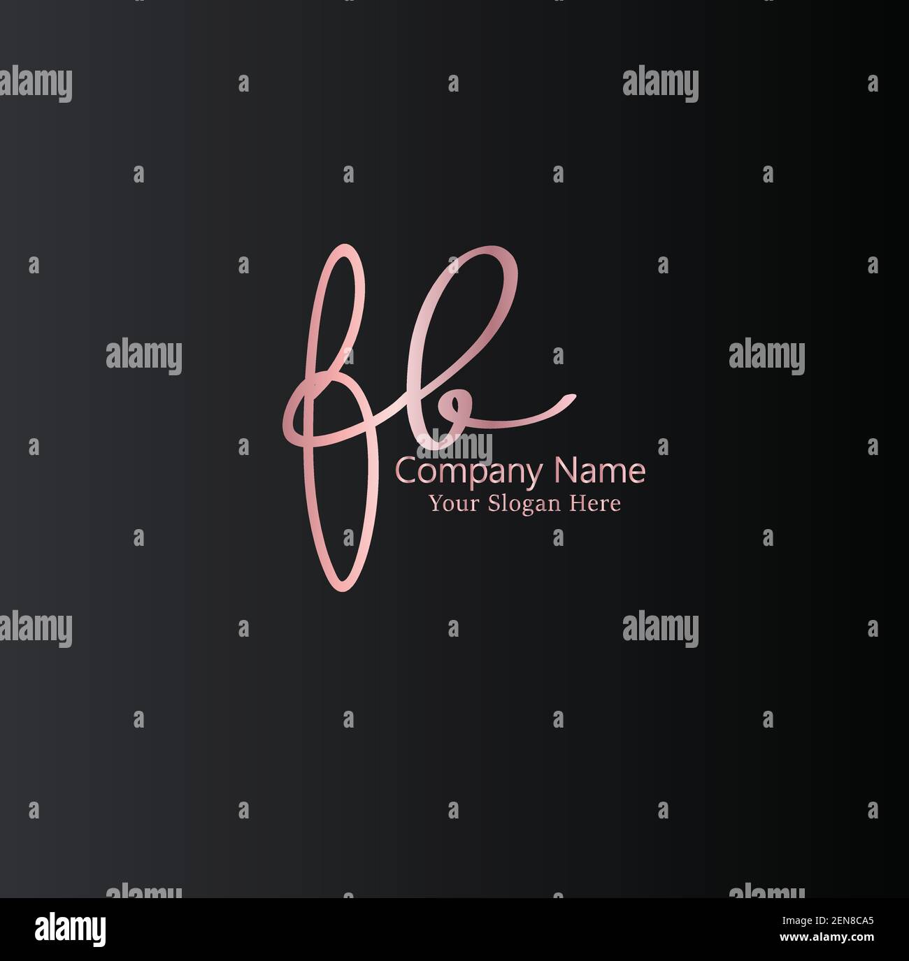 F b initial logo hi-res stock photography and images - Alamy