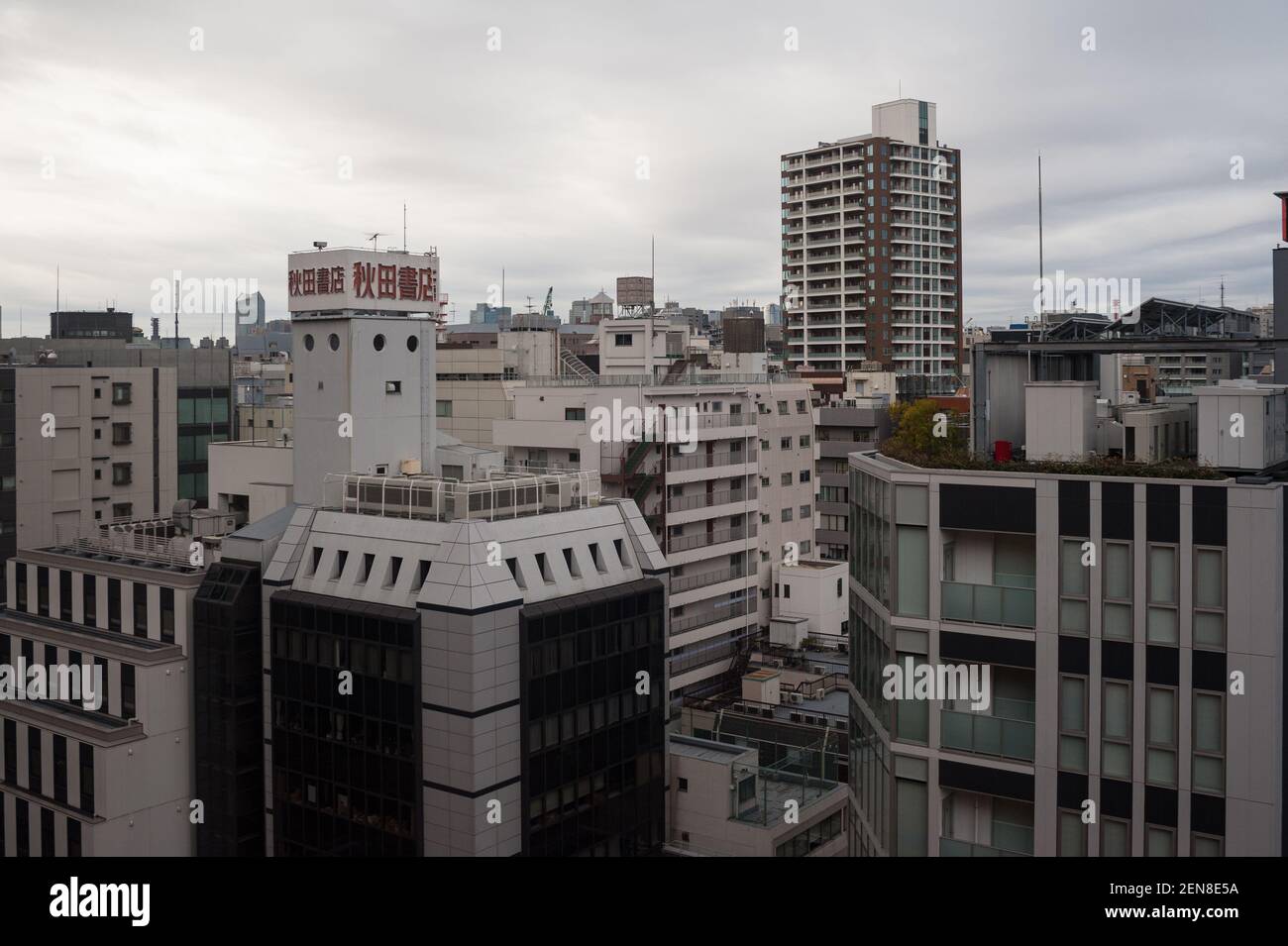 31.12.2017, Tokyo, Japan, Asia - Cityscape of the Japanese capital city ...