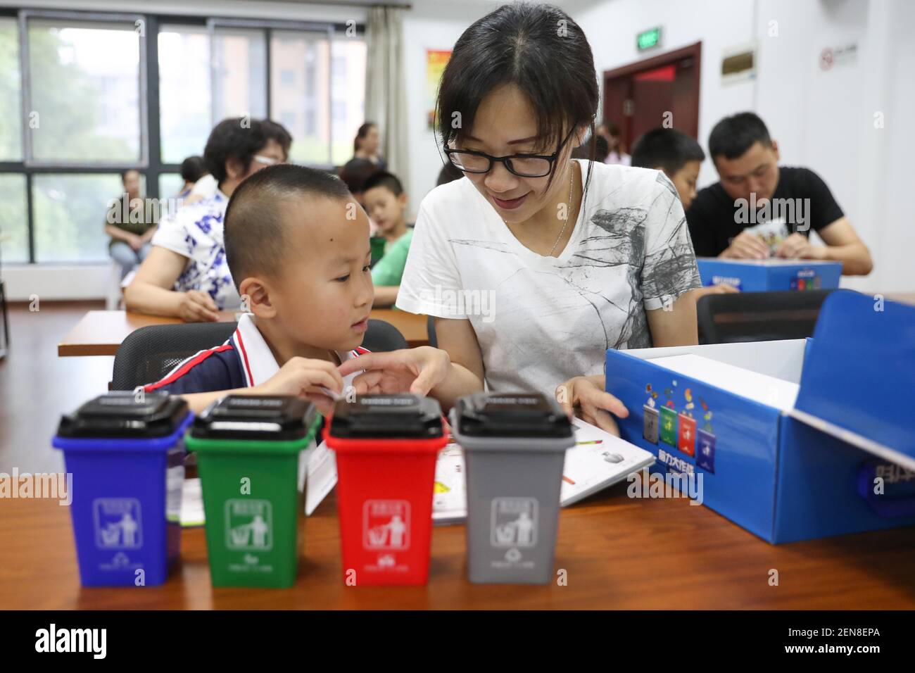 Waste sorting shanghai hi-res stock photography and images - Alamy