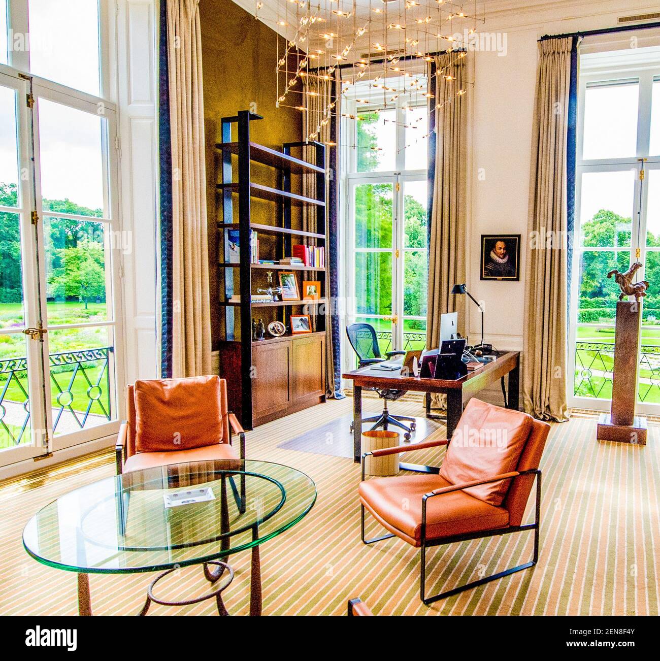 Interior and exterior of Huis ten Bosch palace, after the renovation ...