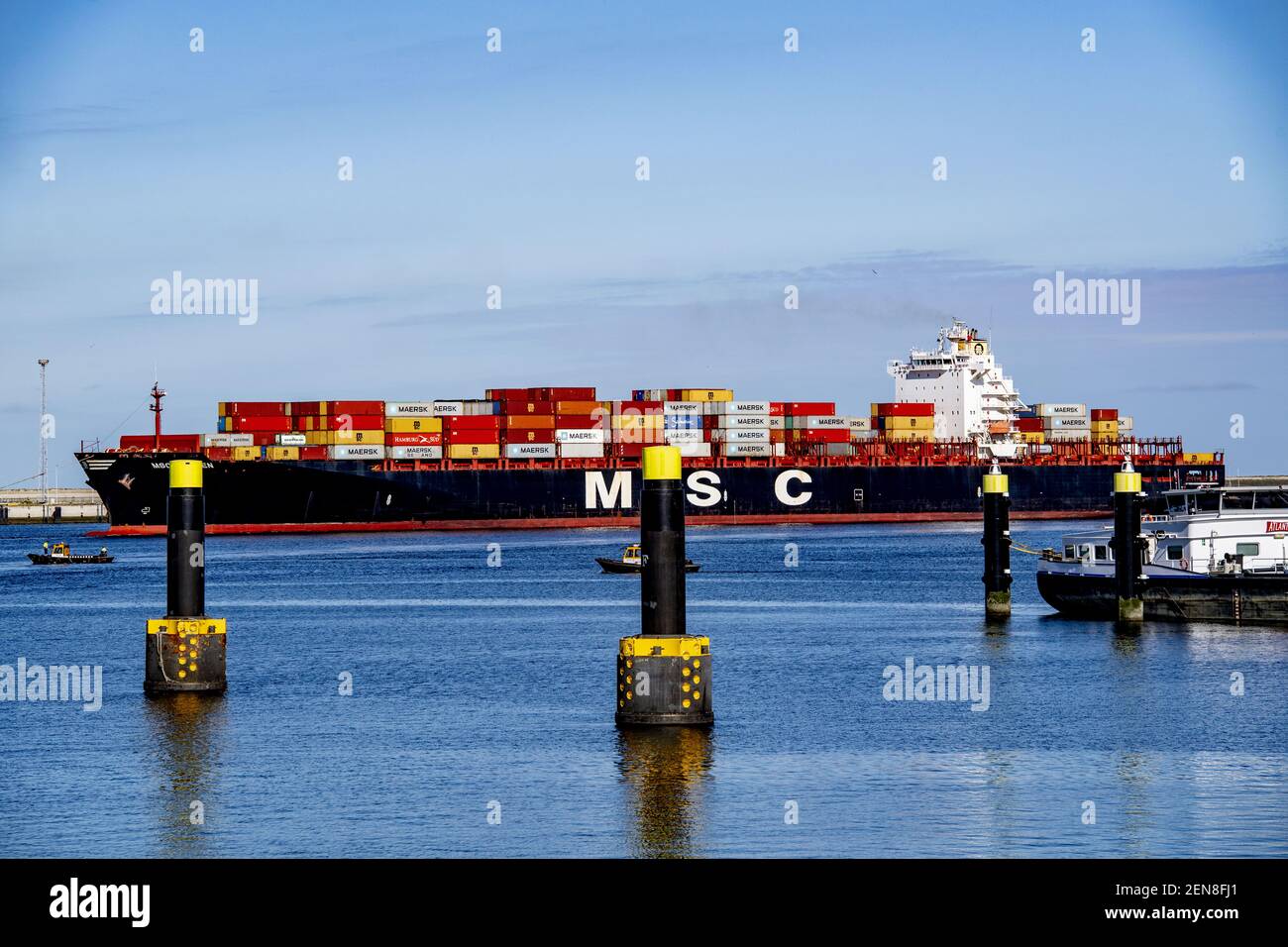 The Port of Rotterdam pictured on July 2, 2019 in Rotterdam ...