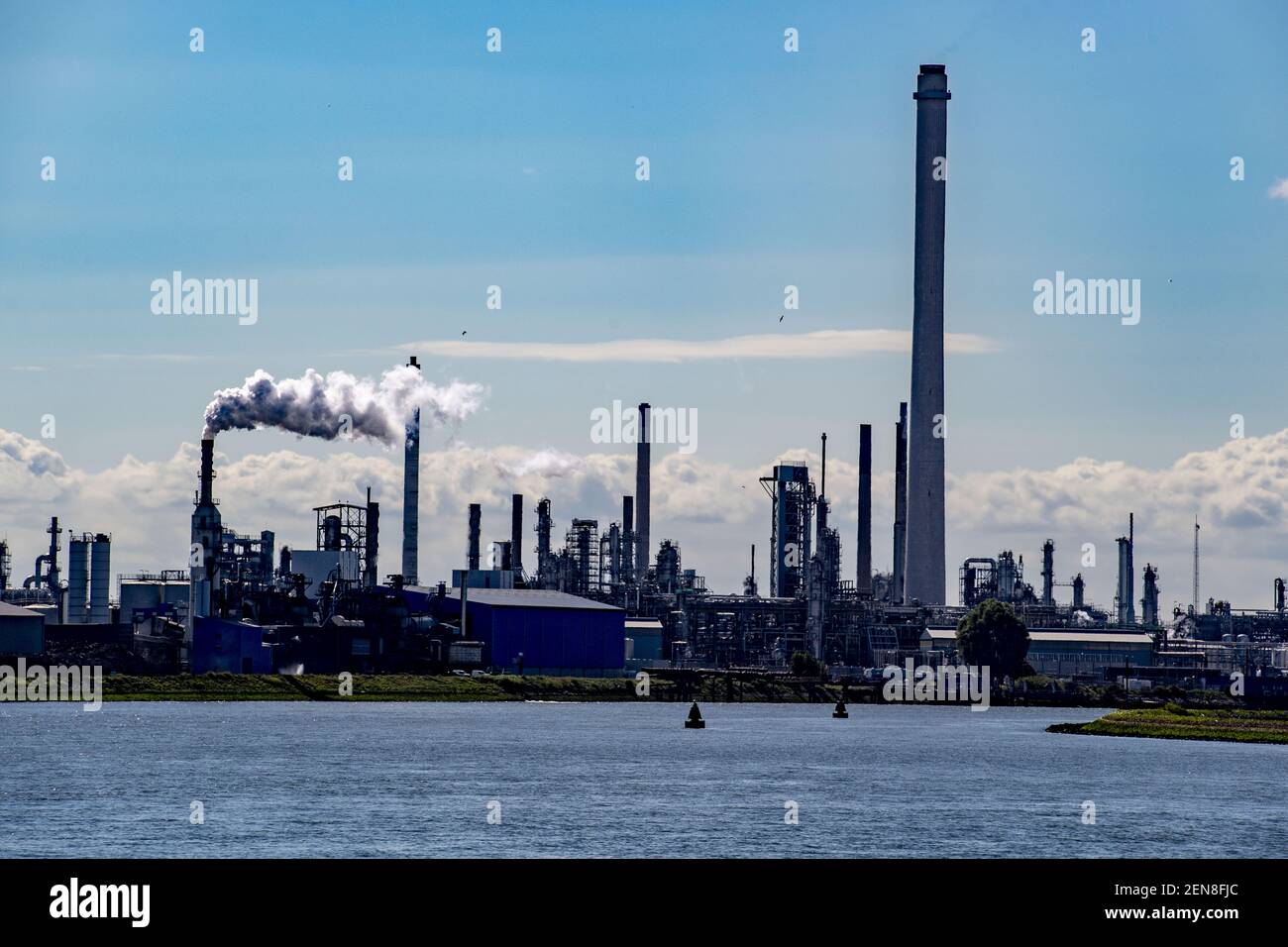 The Port of Rotterdam pictured on July 2, 2019 in Rotterdam ...
