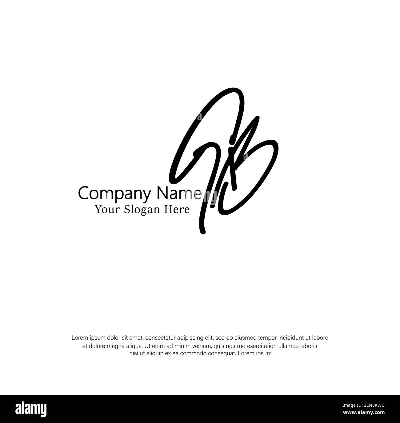 Gb logo design vector vectors hi-res stock photography and images - Alamy
