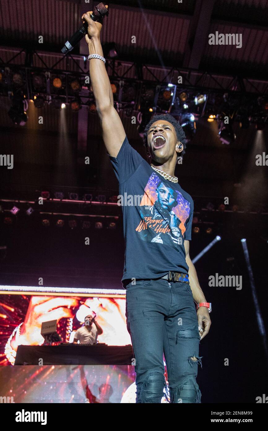 A Boogie wit da Hoodie (Artist Julius Dubose) during the Summerfest ...