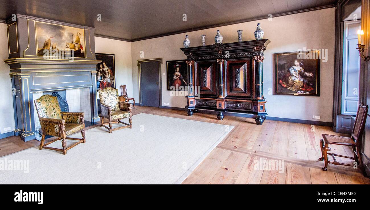 Huis ten Bosch Palace, after the renovation of the interior and ...