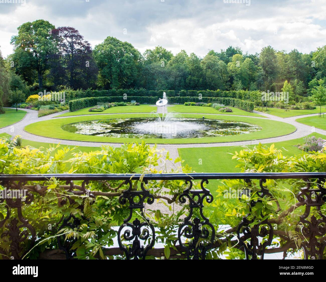 The Garden of Huis ten Bosch Palace, after the renovation of the ...