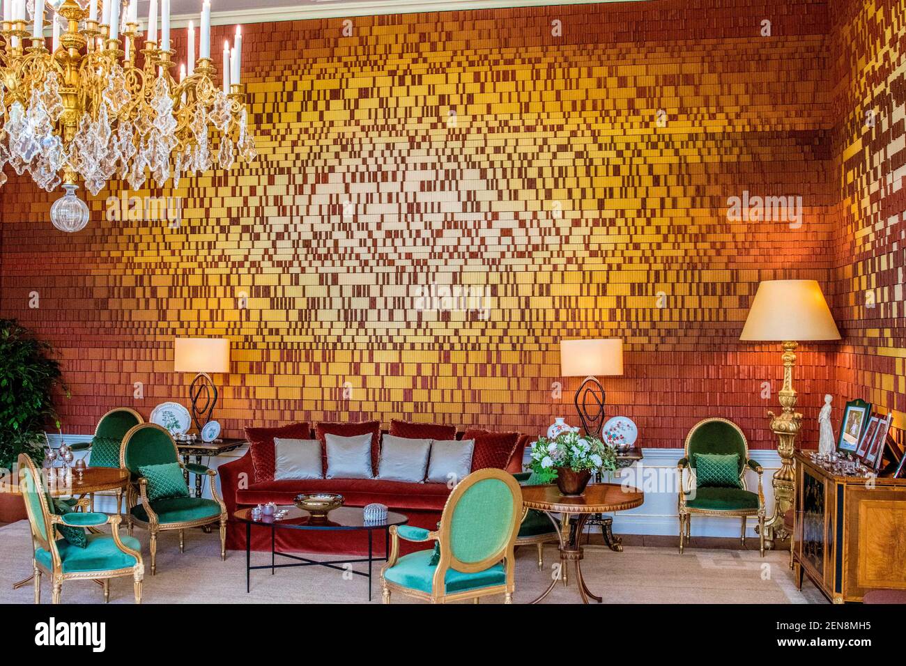 The DNA salon at Huis ten Bosch Palace, after the renovation of the ...