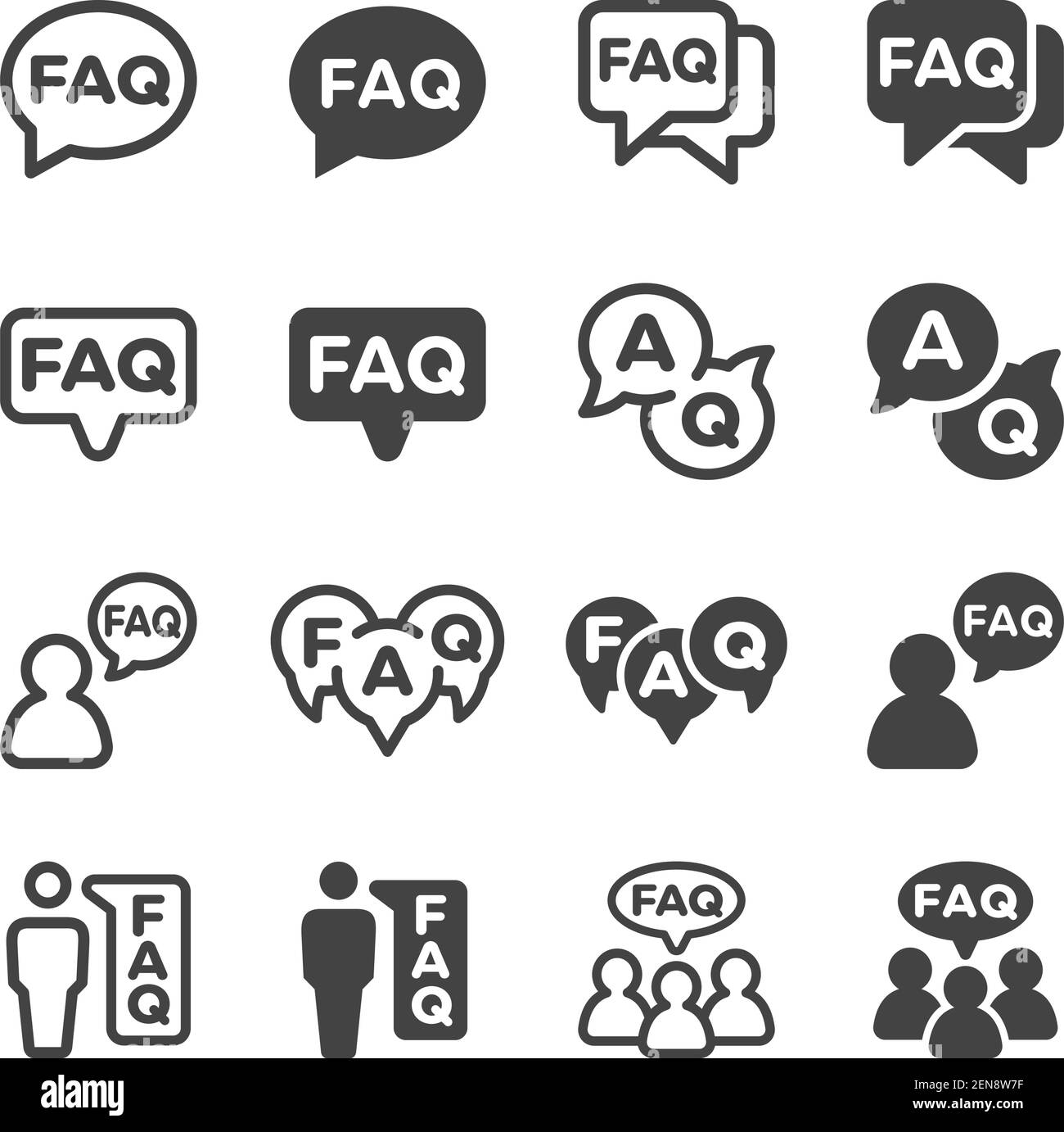 Frequently Asked Questions Icon