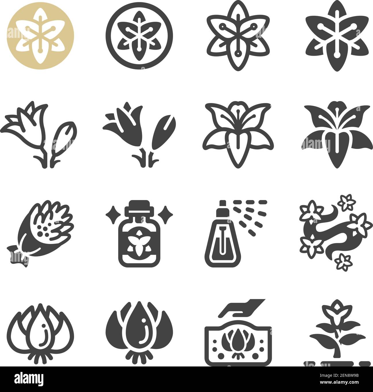 Extract icon black vector hi-res stock photography and images - Alamy