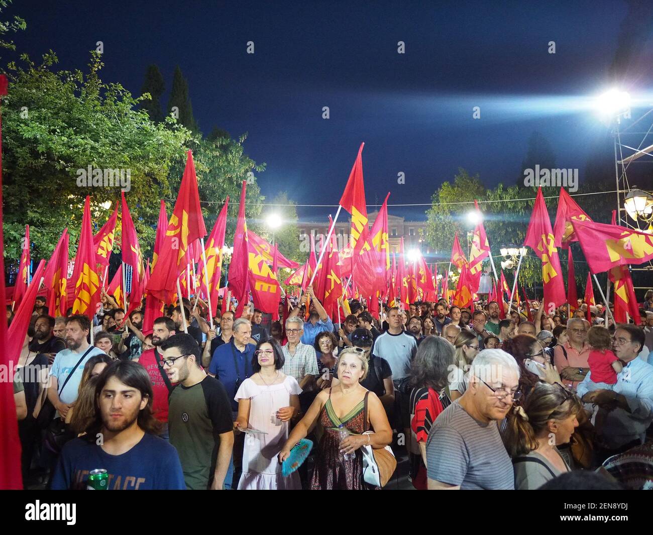 (7/3/2019) General secretary of KKE (Communist Party of Greece ...