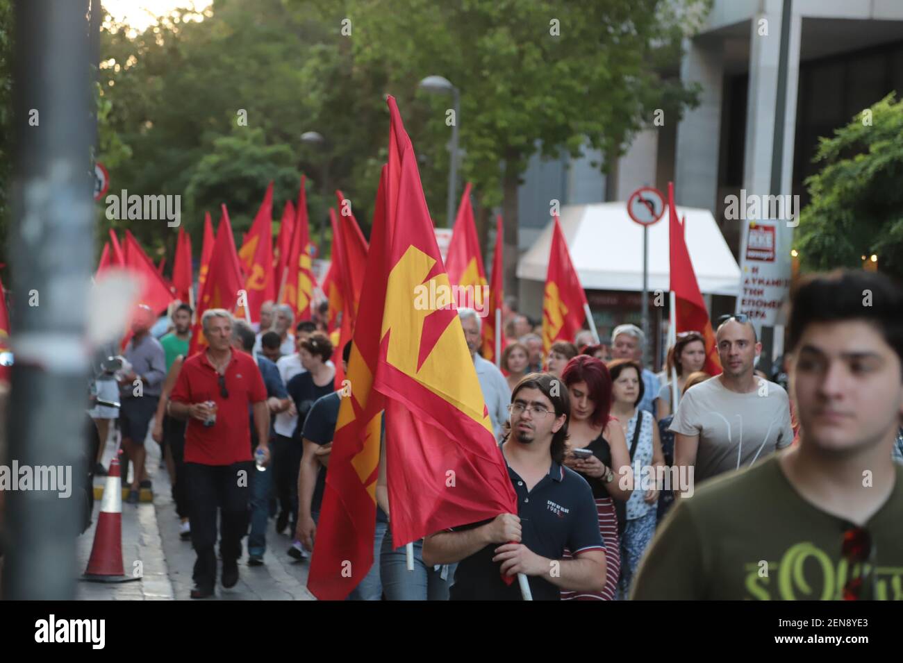 (7/3/2019) General secretary of KKE (Communist Party of Greece ...