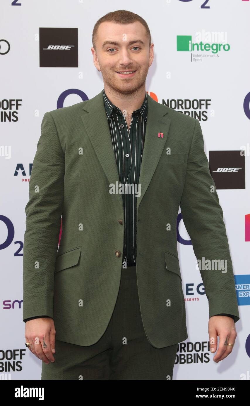 Sam Smith at the Nordoff Robbins O2 Silver Clef Awards at the Grosvenor ...