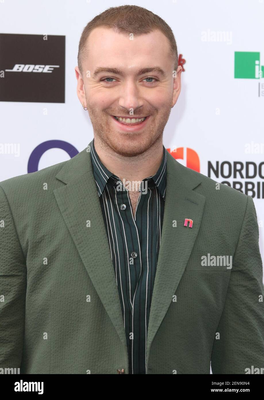 Sam Smith at the Nordoff Robbins O2 Silver Clef Awards at the Grosvenor ...