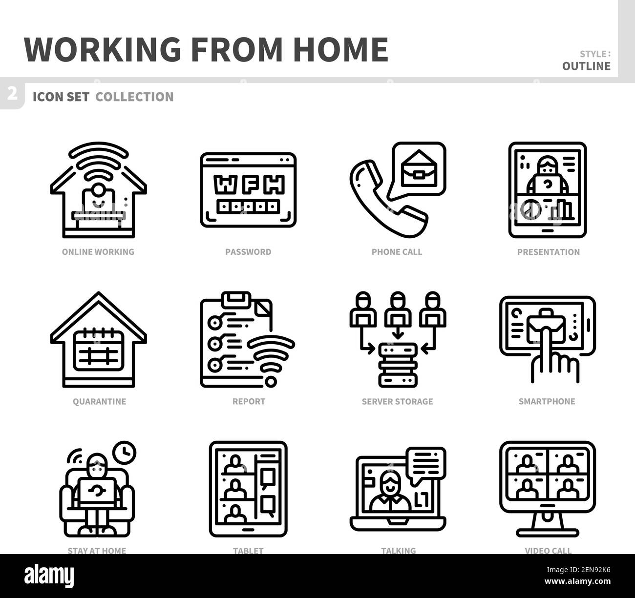 Work from home Black and White Stock Photos & Images - Alamy