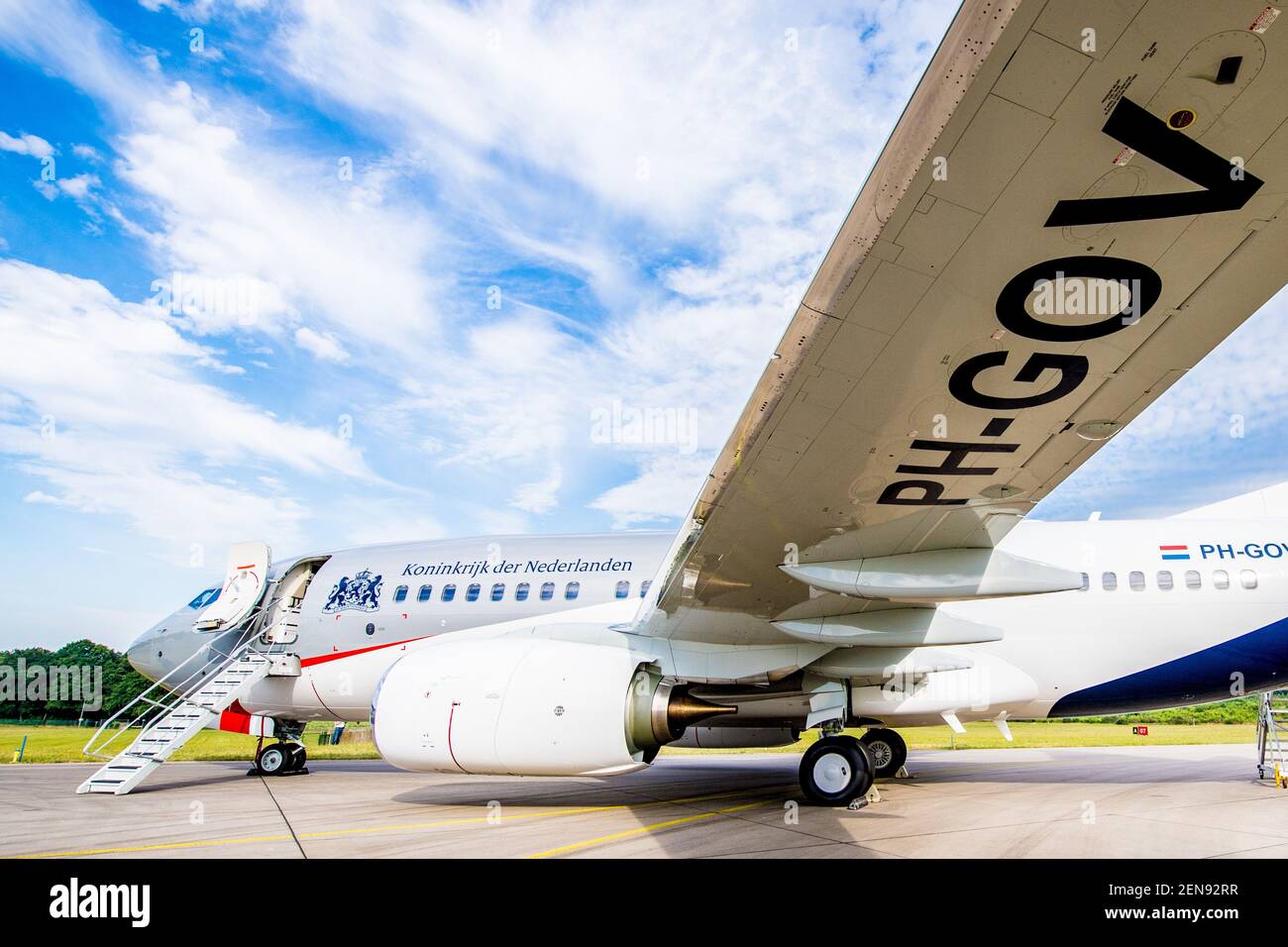 The presentation of the PH-GOV, the new government aircraft of the ...