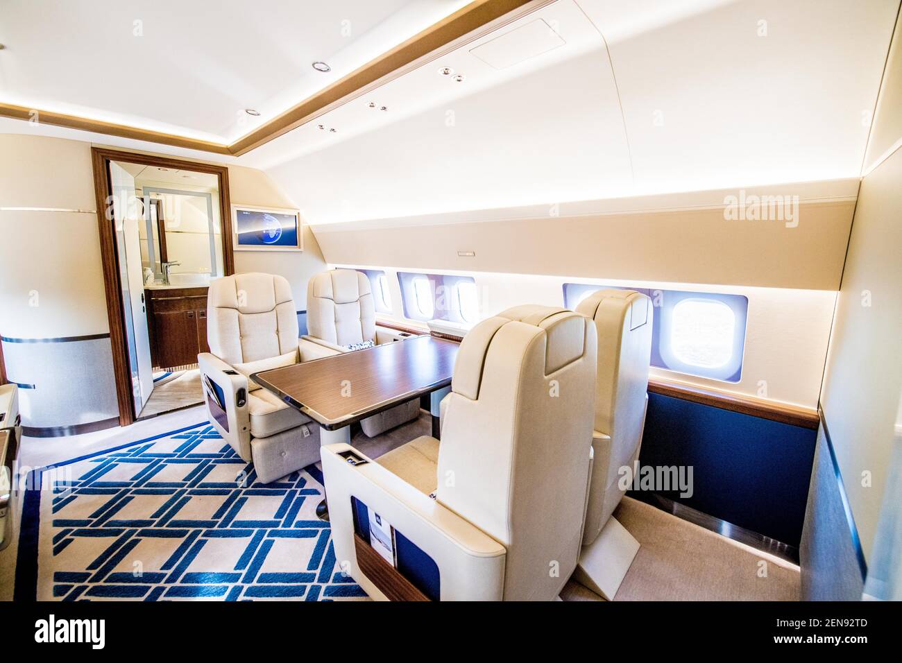 The presentation of the PH-GOV, the new government aircraft of the ...