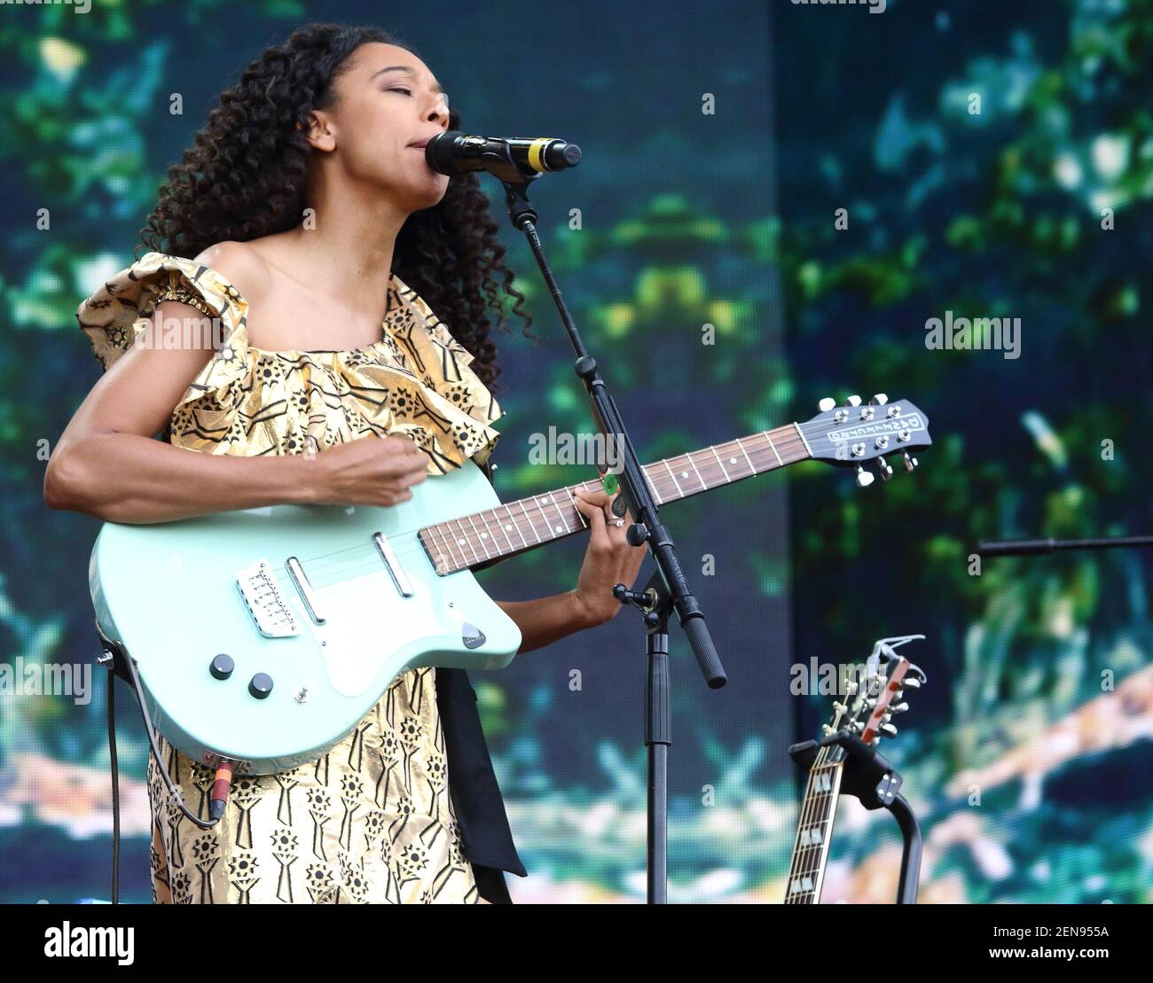 Corinne Bailey Rae performs on Day Two of British Summertime at Hyde ...